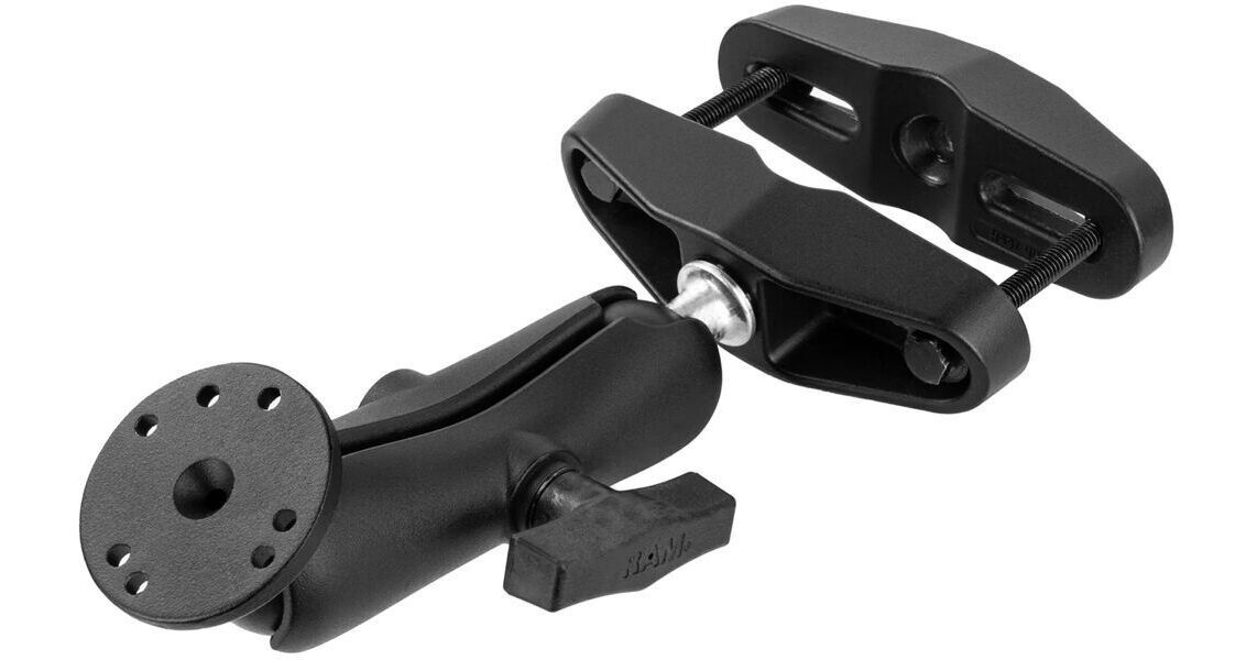 RAM MOUNTS Universal Post Clamp Mount with Round RAM-101U-247