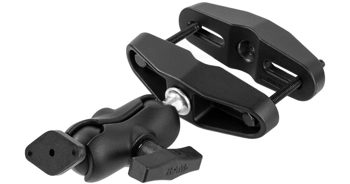 RAM MOUNTS Universal Post Clamp Mount with Diamond