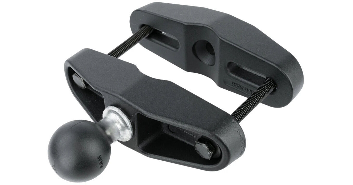 RAM MOUNTS Square Post Clamp Base with C Size Ball RAM-247U B&H