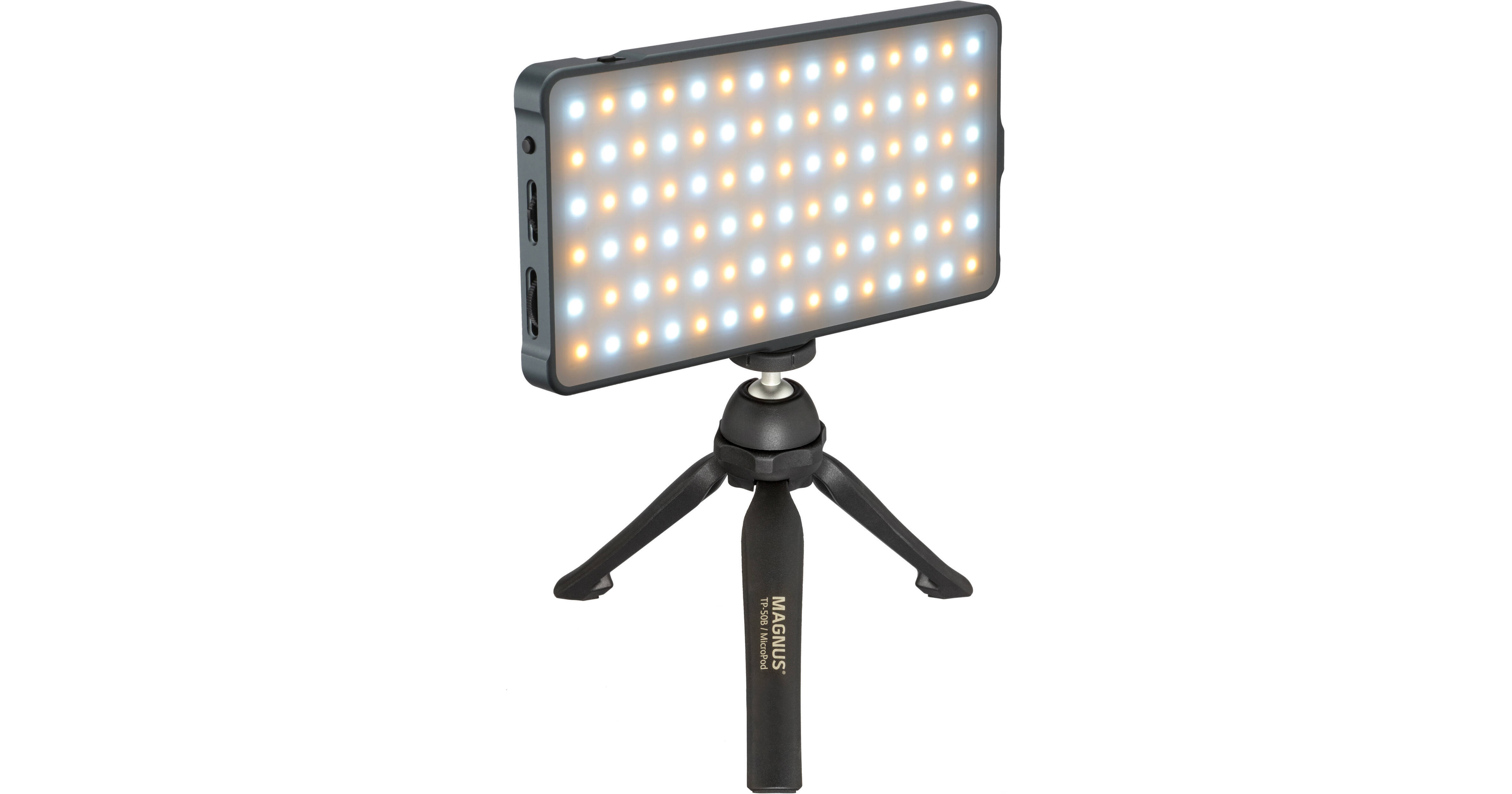 Genaray RGB-6X3S On-Camera RGB LED Light Panel with Tabletop