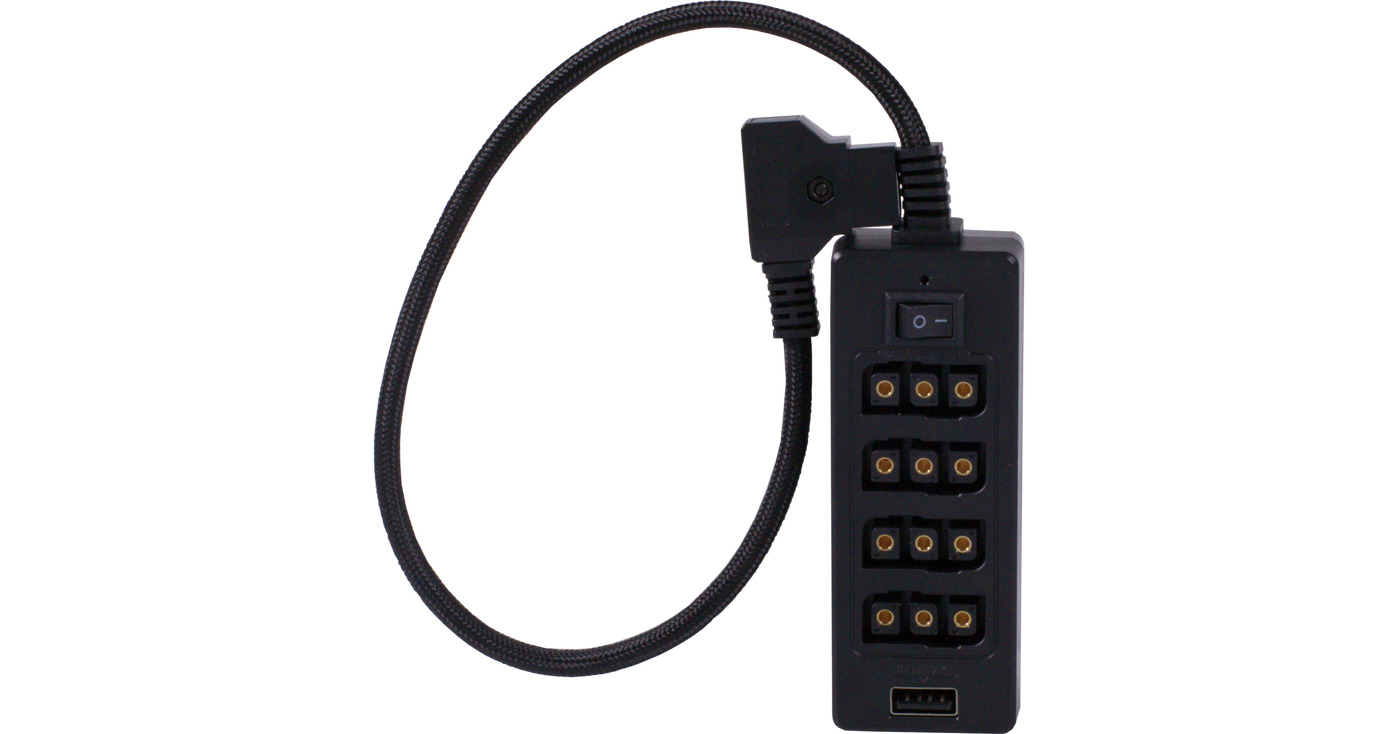 BLACKHAWK 4-Port D-Tap Hub BHCABLE-DTAP-TO-4 PORT-DTAP B&H Photo