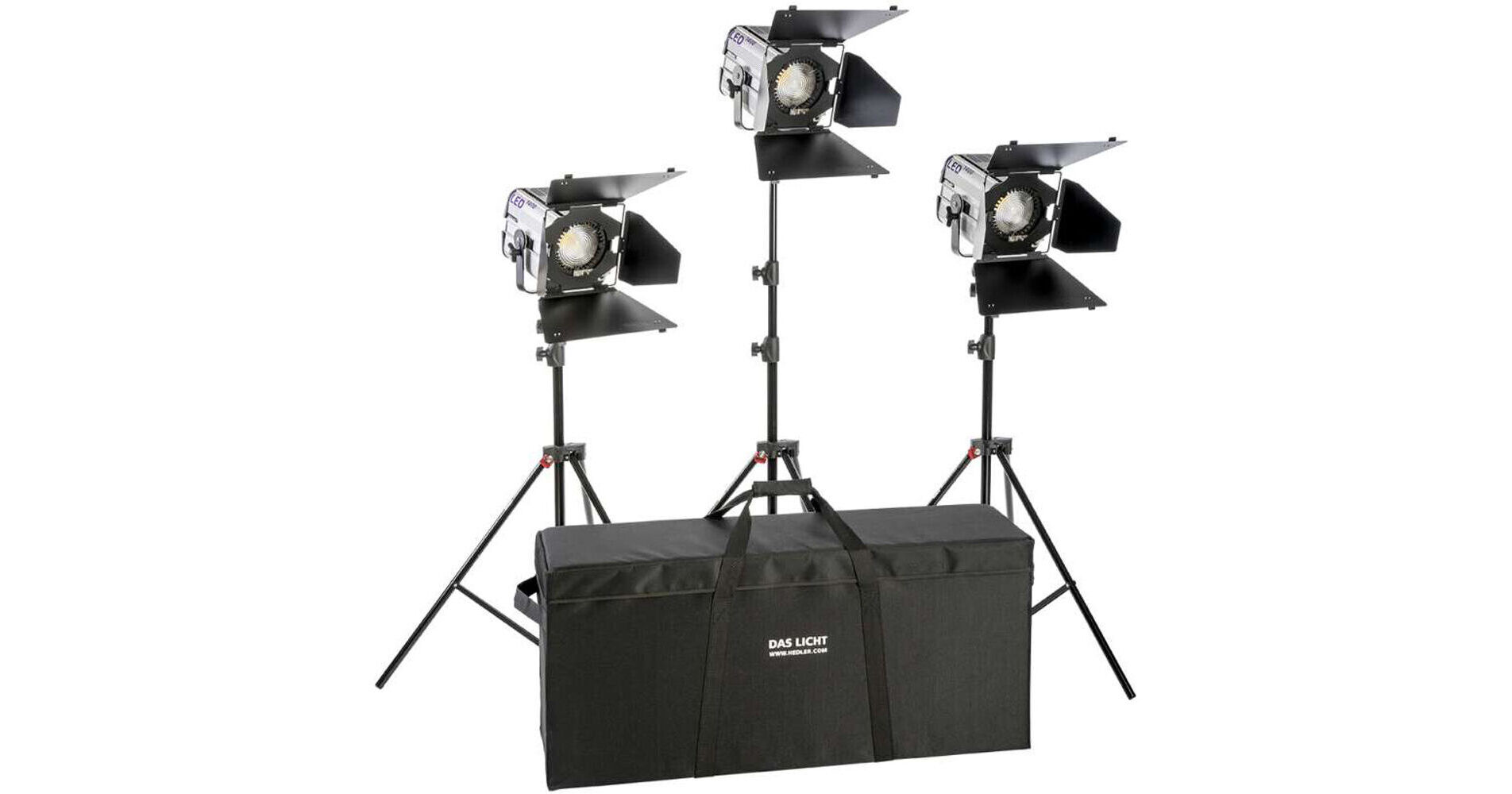 Hedler Profilux Daylight 1400 LED Fresnel (3-Light Kit) 56501