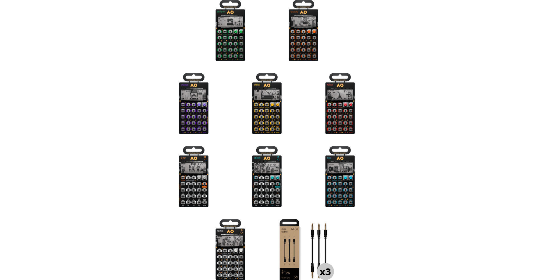 teenage engineering Full Pocket Operator Series Kit B&H Photo