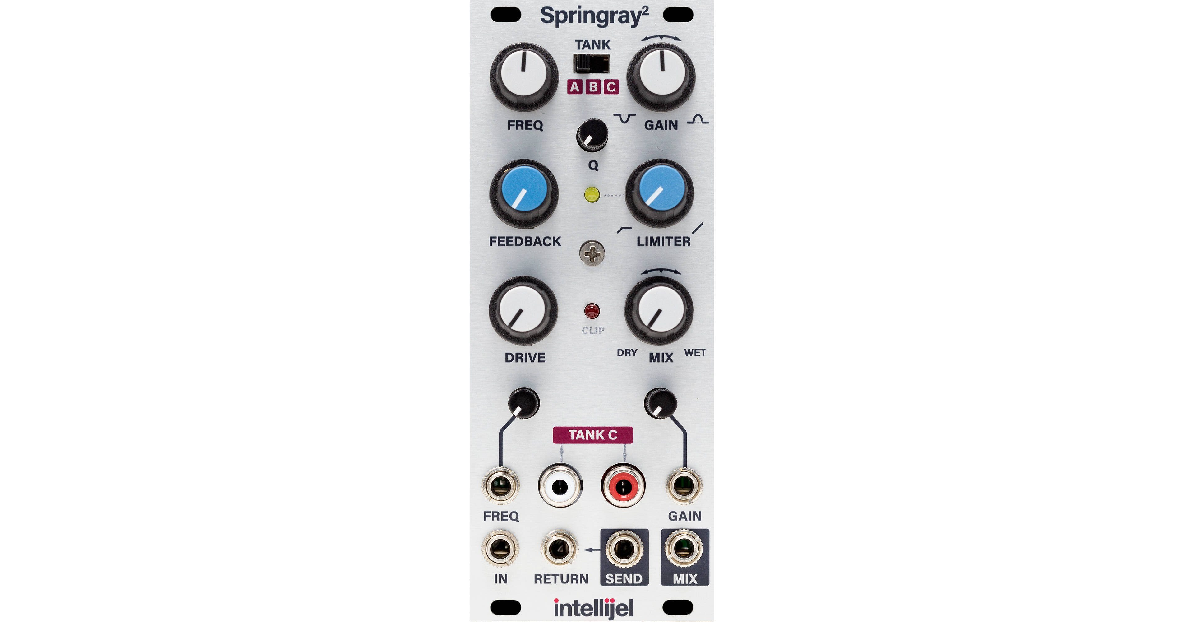 intellijel Springray² Versatile Real Spring Tank SPRING-3U