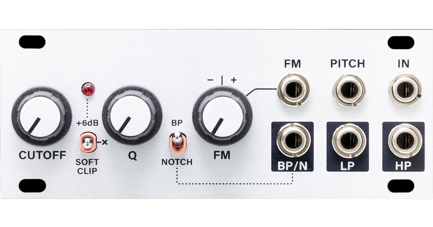 intellijel SVF 1U Multimode State Variable Filter (20 HP) SVF-1U