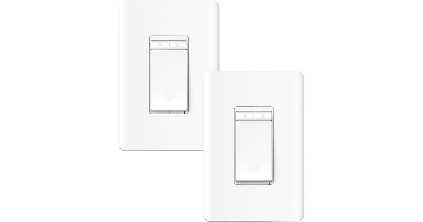TP-Link Tapo S500D Smart Wi-Fi Light Switch & Dimmer (2-Pack)
