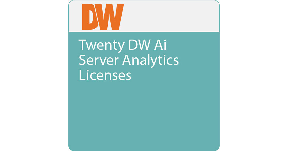 Digital Watchdog DW-AISLSC020 Twenty DW Ai Server DW-AISLSC020