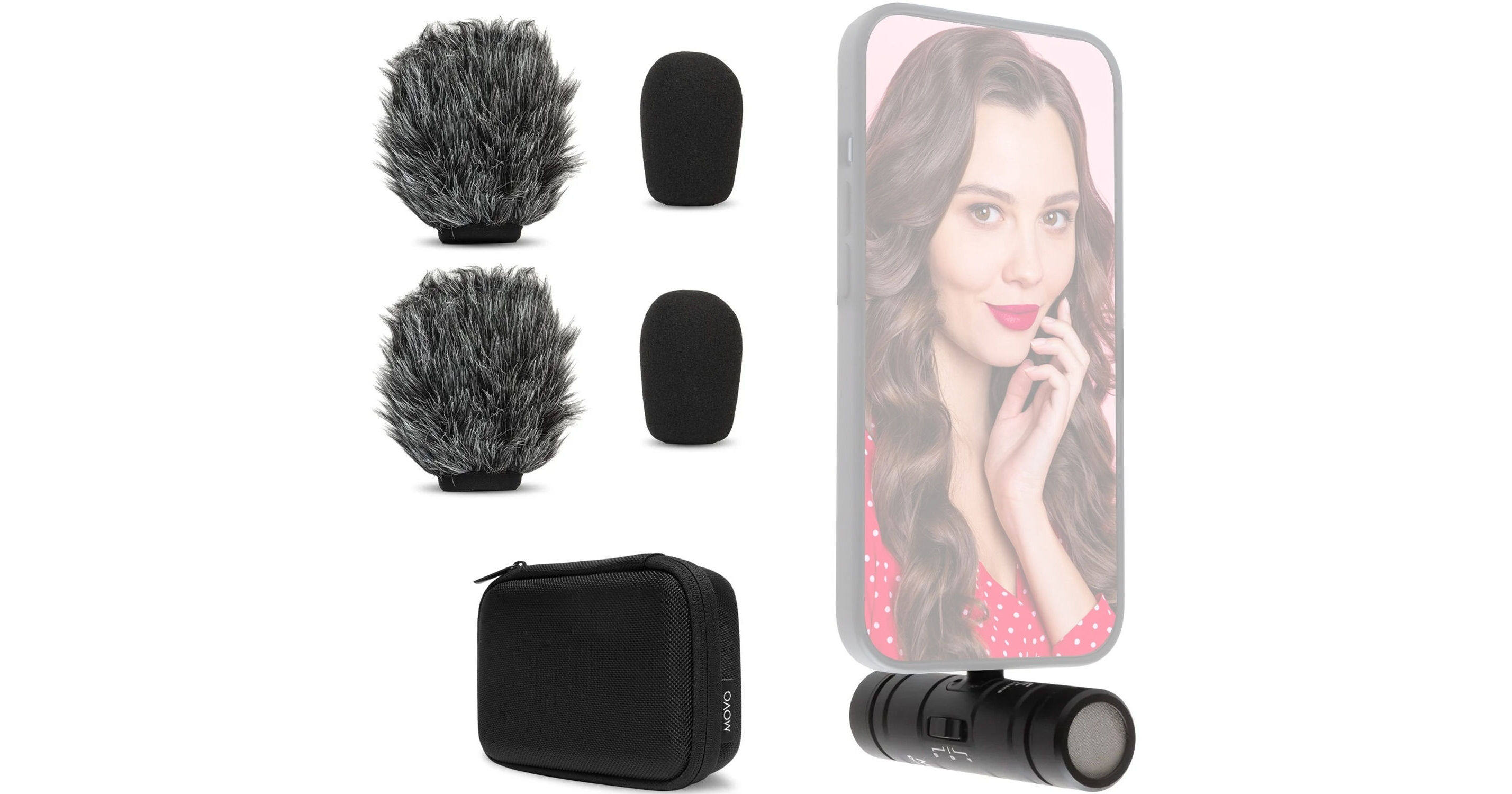 Movo Photo DoubleMic-DI Two-Sided Cardioid Video DOUBLEMIC-DI