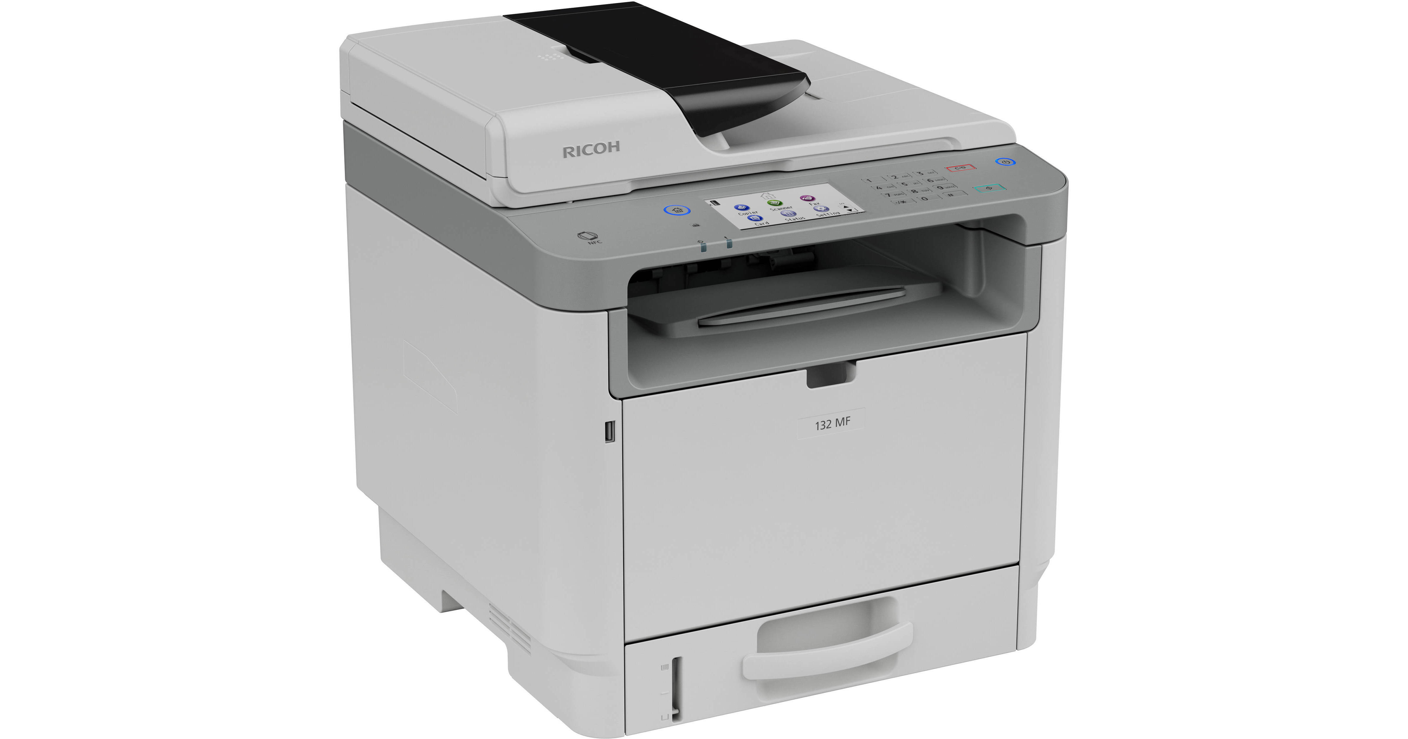 Ricoh 132 MF Monochrome Multifunction Laser Printer 434056 B&H