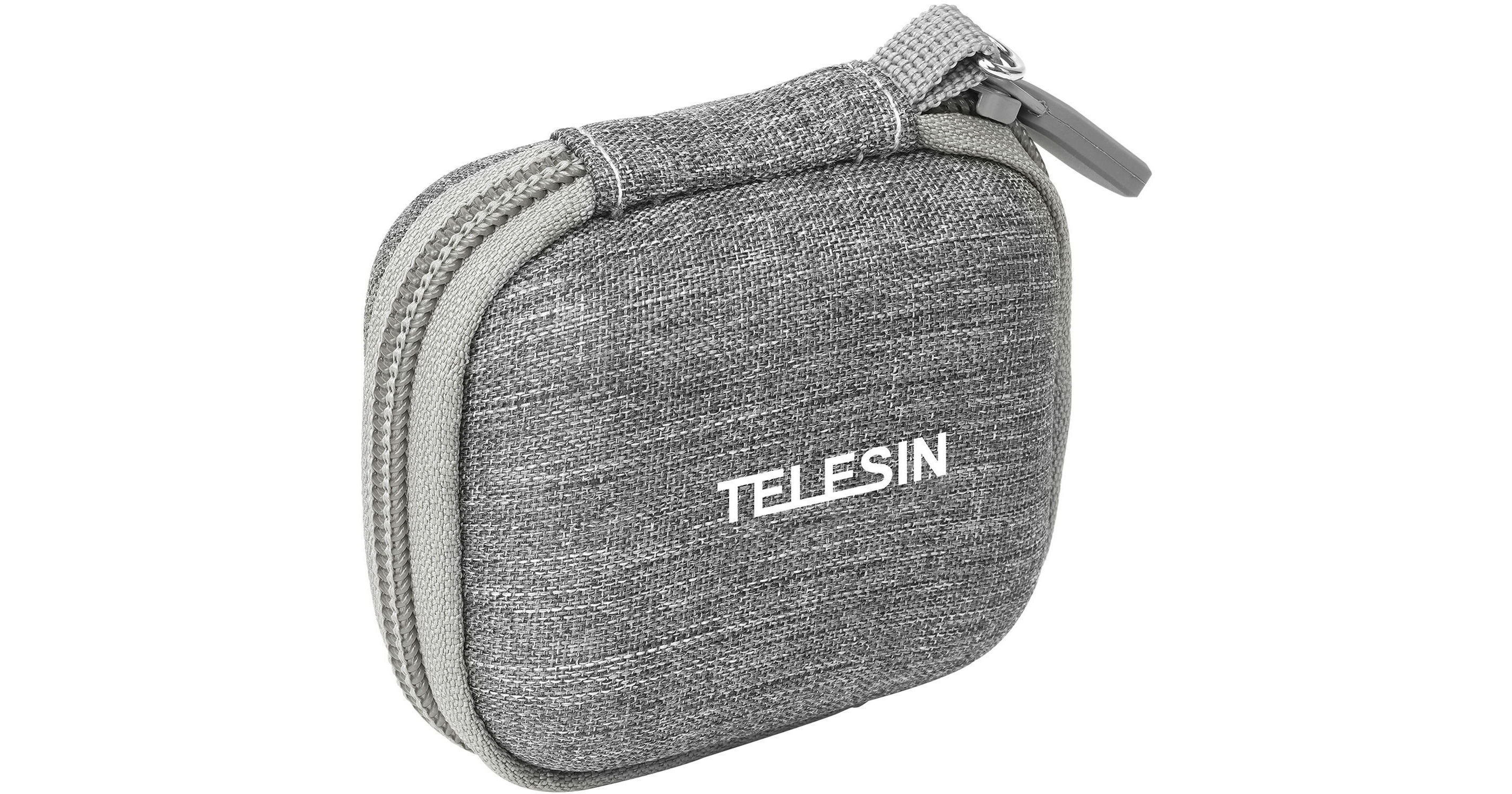 TELESIN Mini Zippered Case for Insta360 GO 3 and IS-HCC-001 B&H