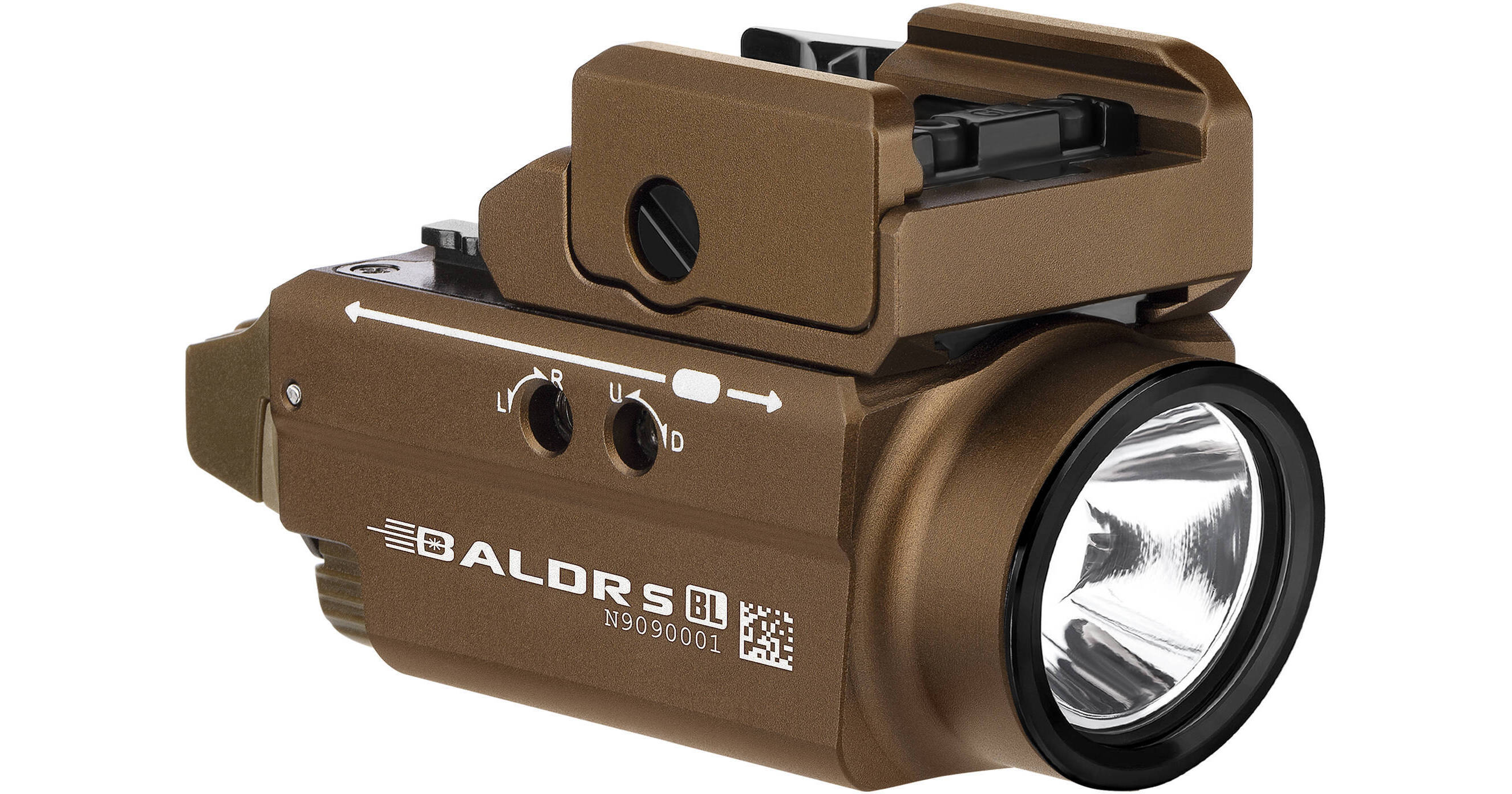 Olight Baldr S BL Rechargeable Weaponlight BALDR S BL DESERT TAN