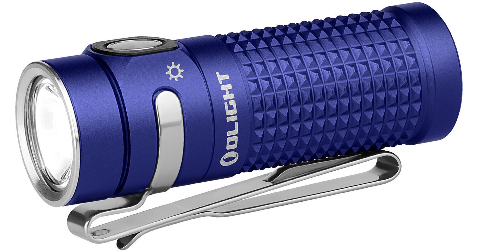 Olight Baton 4 Rechargeable Flashlight BATON 4 REGAL BLUE B&H