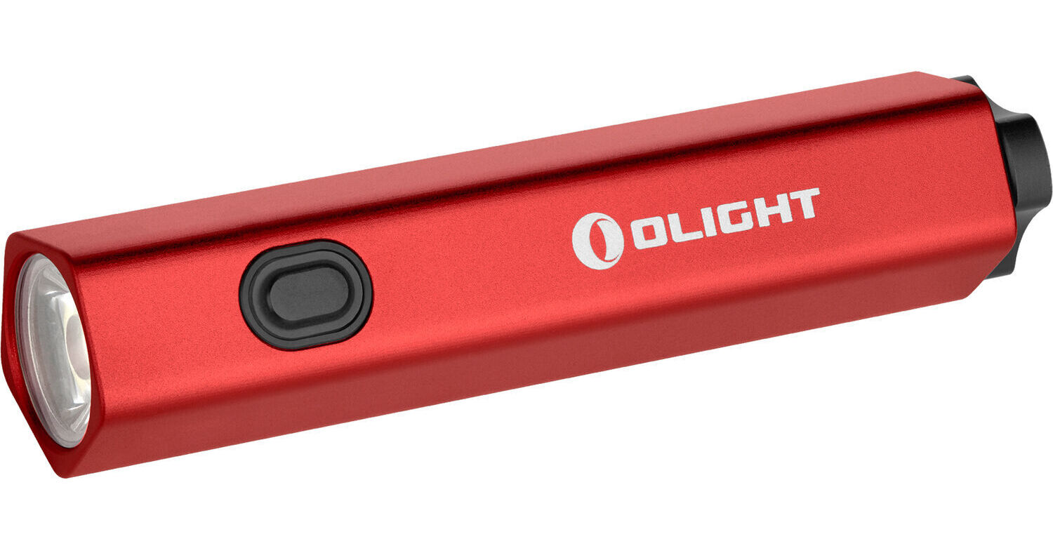 Olight Diffuse Rechargeable Pocket Flashlight (Red) DIFFUSE