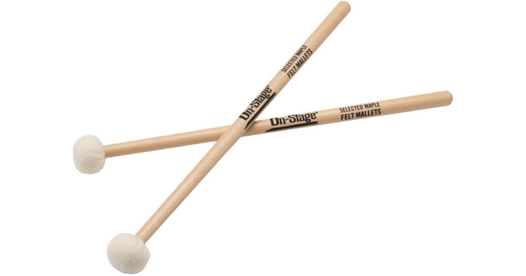 On-Stage WPM200 Felt-Tip Mallets (Pair) WPM200 B&H Photo Video