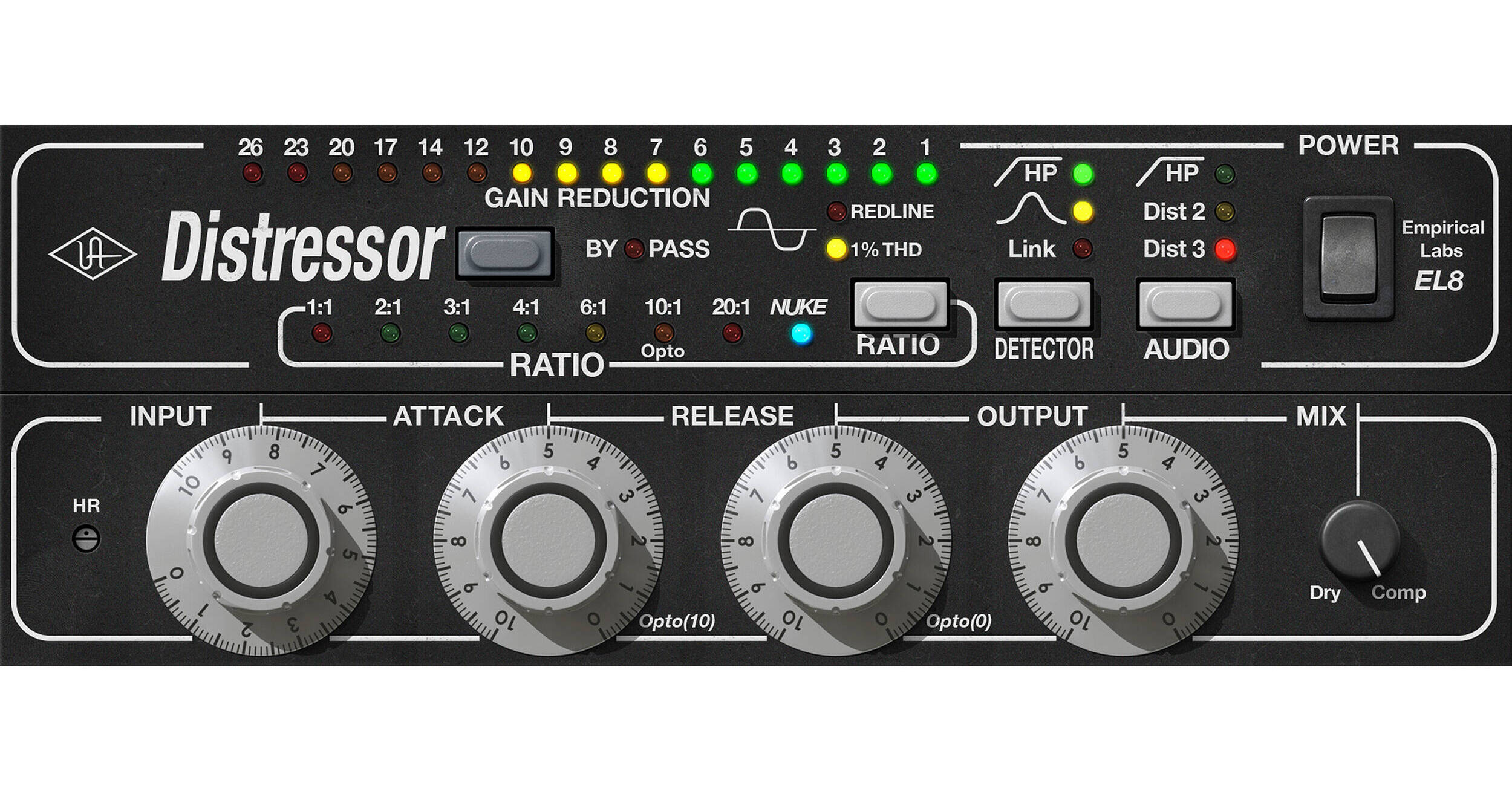 Universal Audio Empirical Labs EL8 Distressor UADX-DISTRESSOR