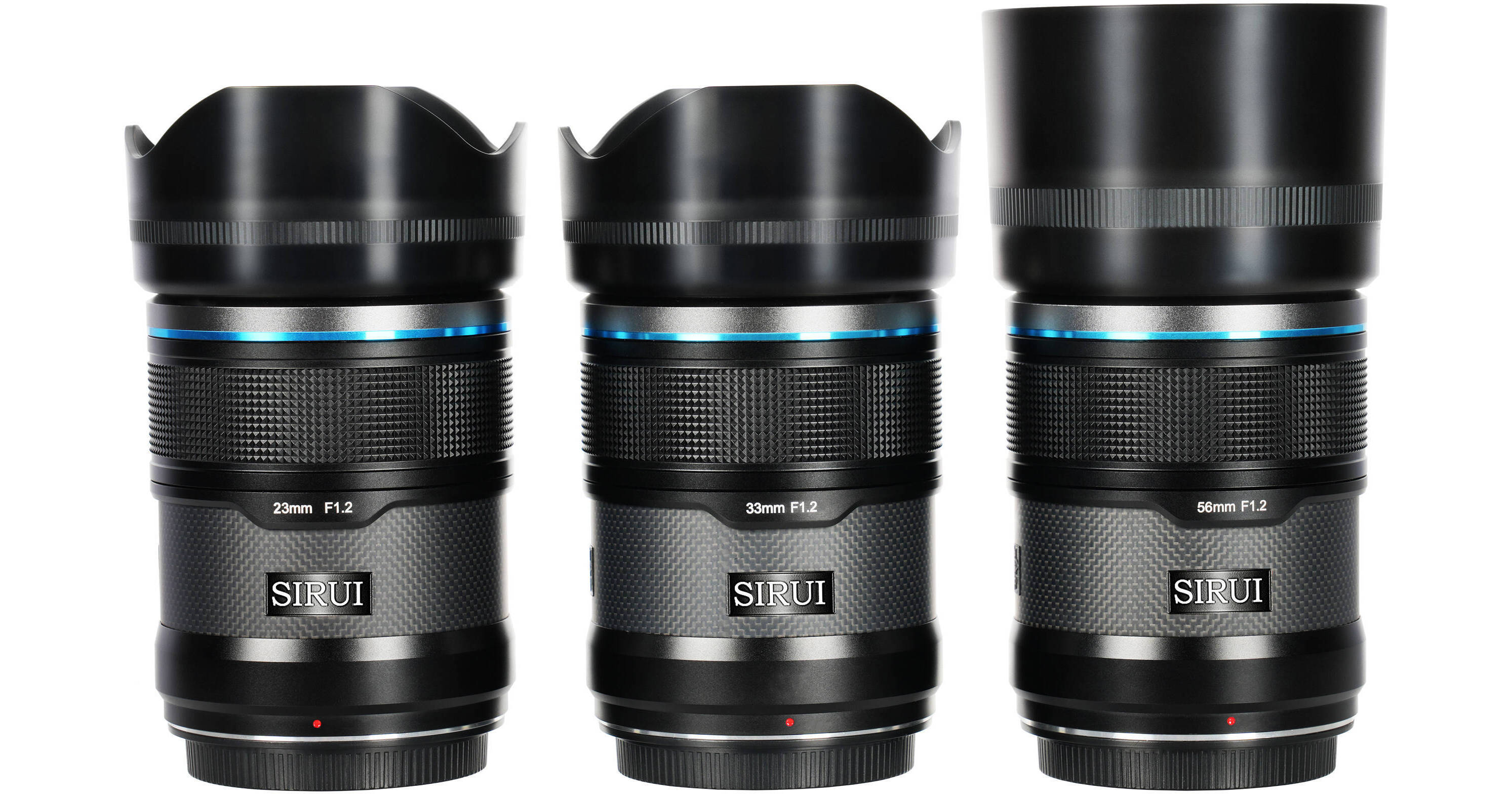 Sirui Sniper f/1.2 Autofocus 3-Lens Kit (Sony E, Black) AS-3S-EB