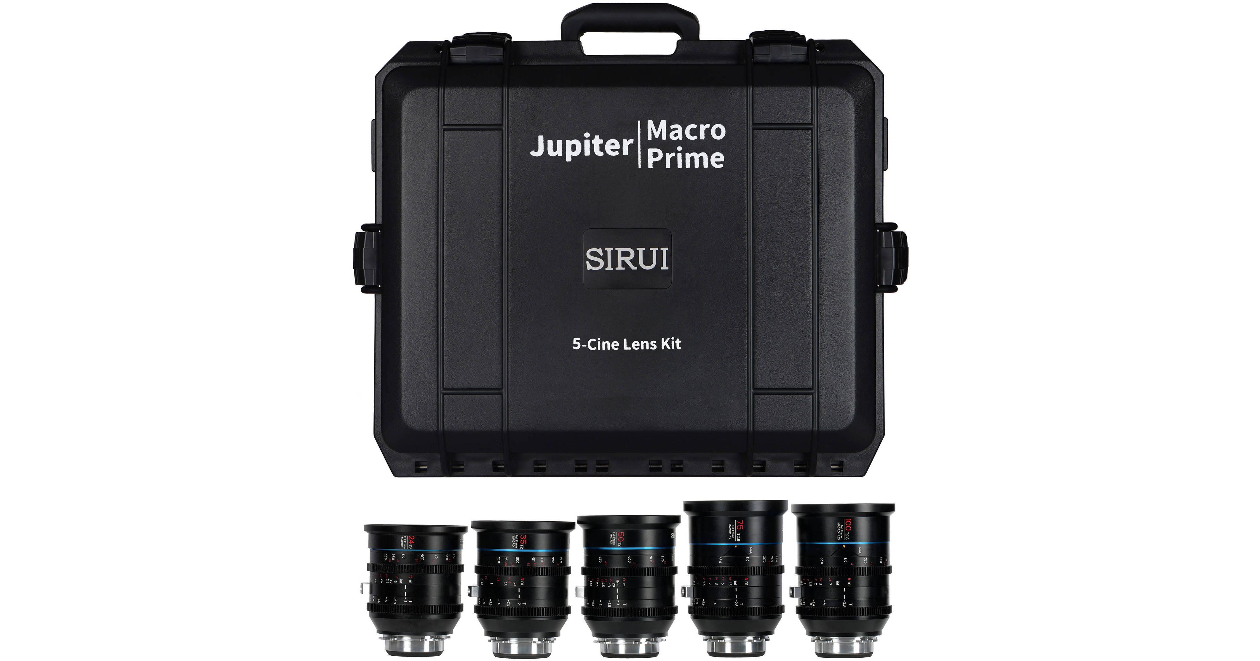 Sirui Jupiter Full-Frame Macro Cine 5-Lens Kit JUPITER 5 SET -PL