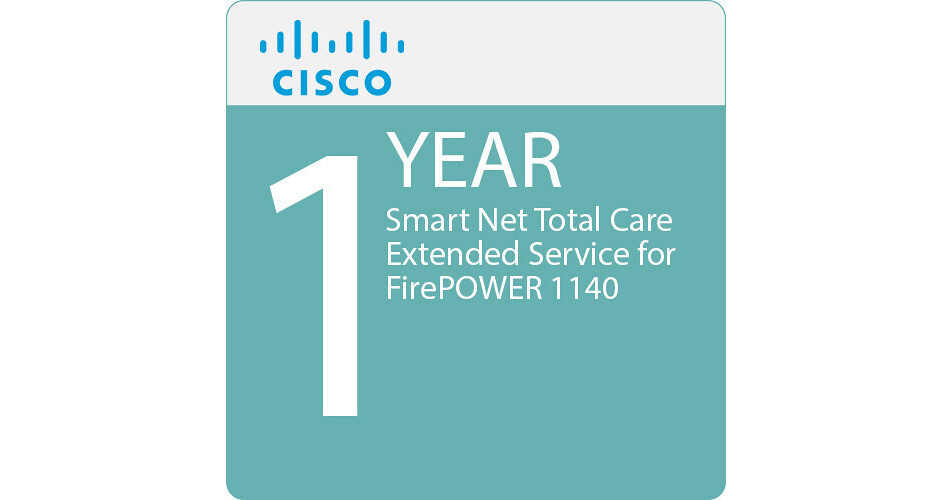 Cisco 1-Year Smart Net Total Care Extended CON-SNT-FR11P40N B&H