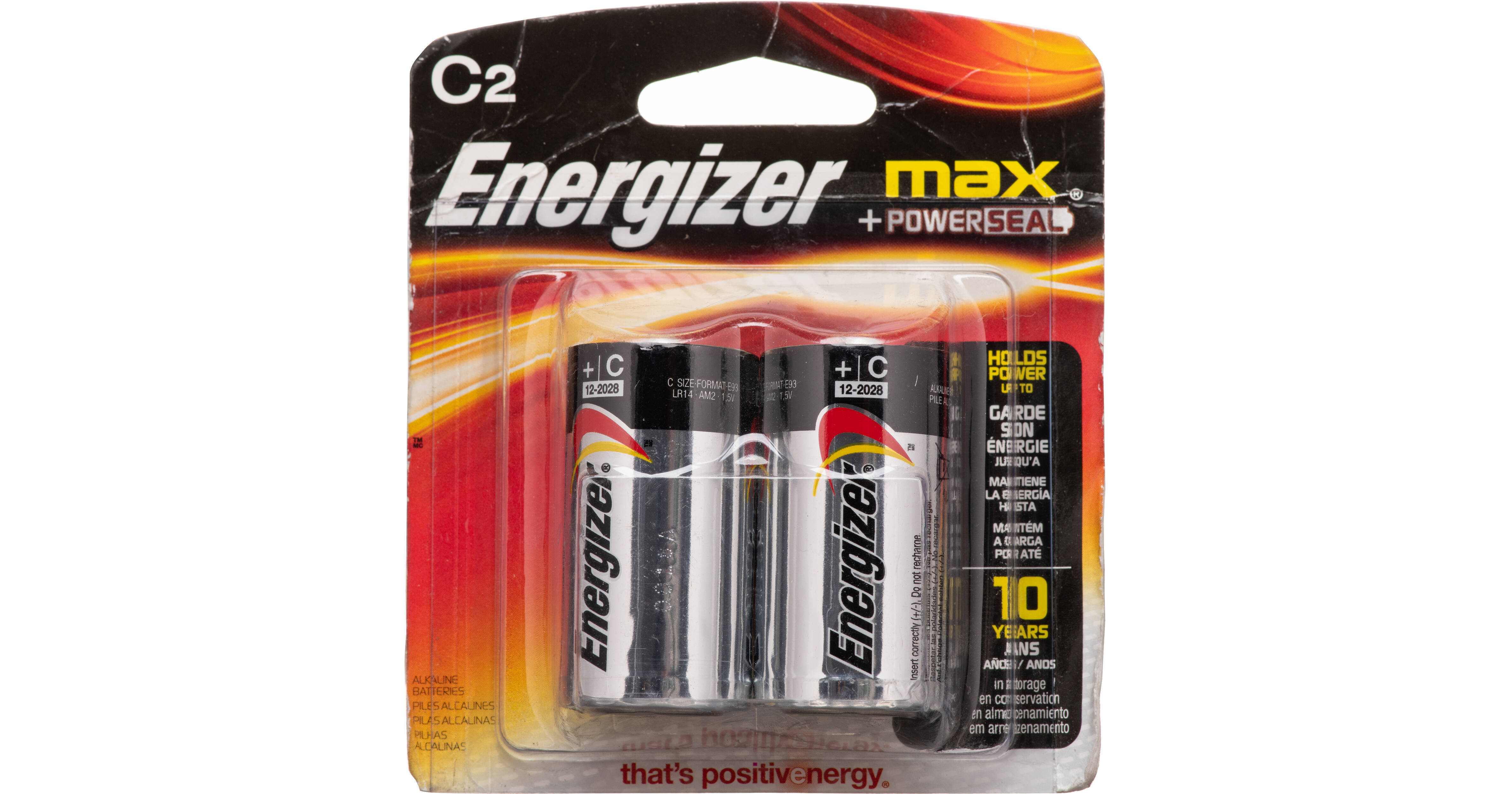 Energizer E93 MAX C Batteries (2-Pack) 039800011367 B&H Photo