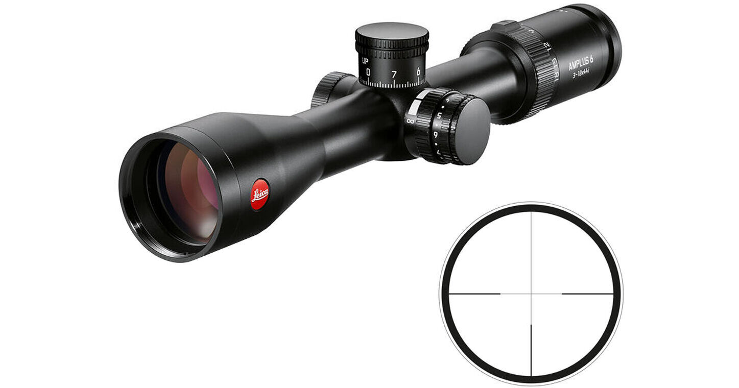 Leica 3-18x44 Amplus 6i Riflescope (L-4a BDC Reticle) 50210 B&H