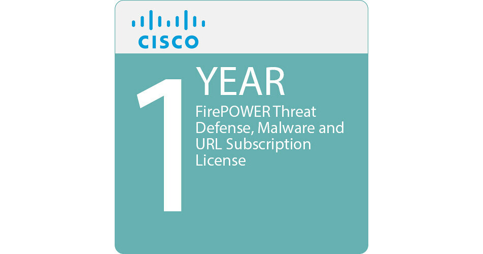 Cisco Firepower 1120 Firewall IPS, Malware L-FPR1120T-TMC-1Y B&H