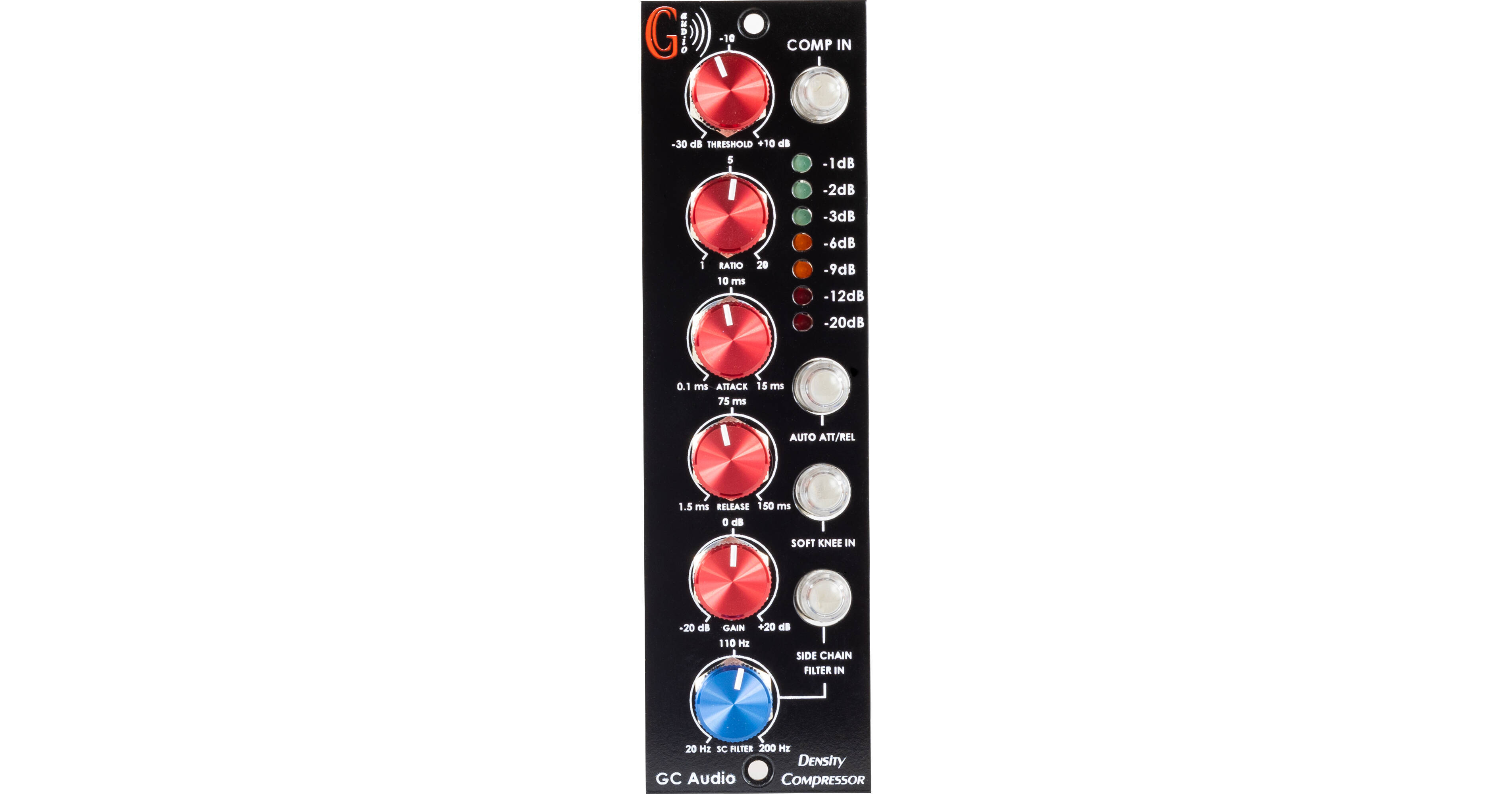 GC Audio Density 500-Series VCA Compressor DENSITY COMPRESSOR