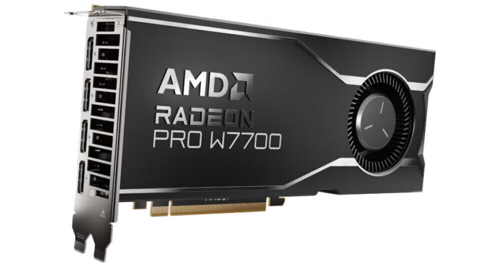 AMD Radeon Pro W7700 Professional Graphics Card 100-300000006