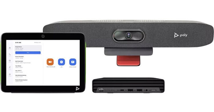 HP POLY Studio Small Room Bundle for Zoom Rooms with Mini