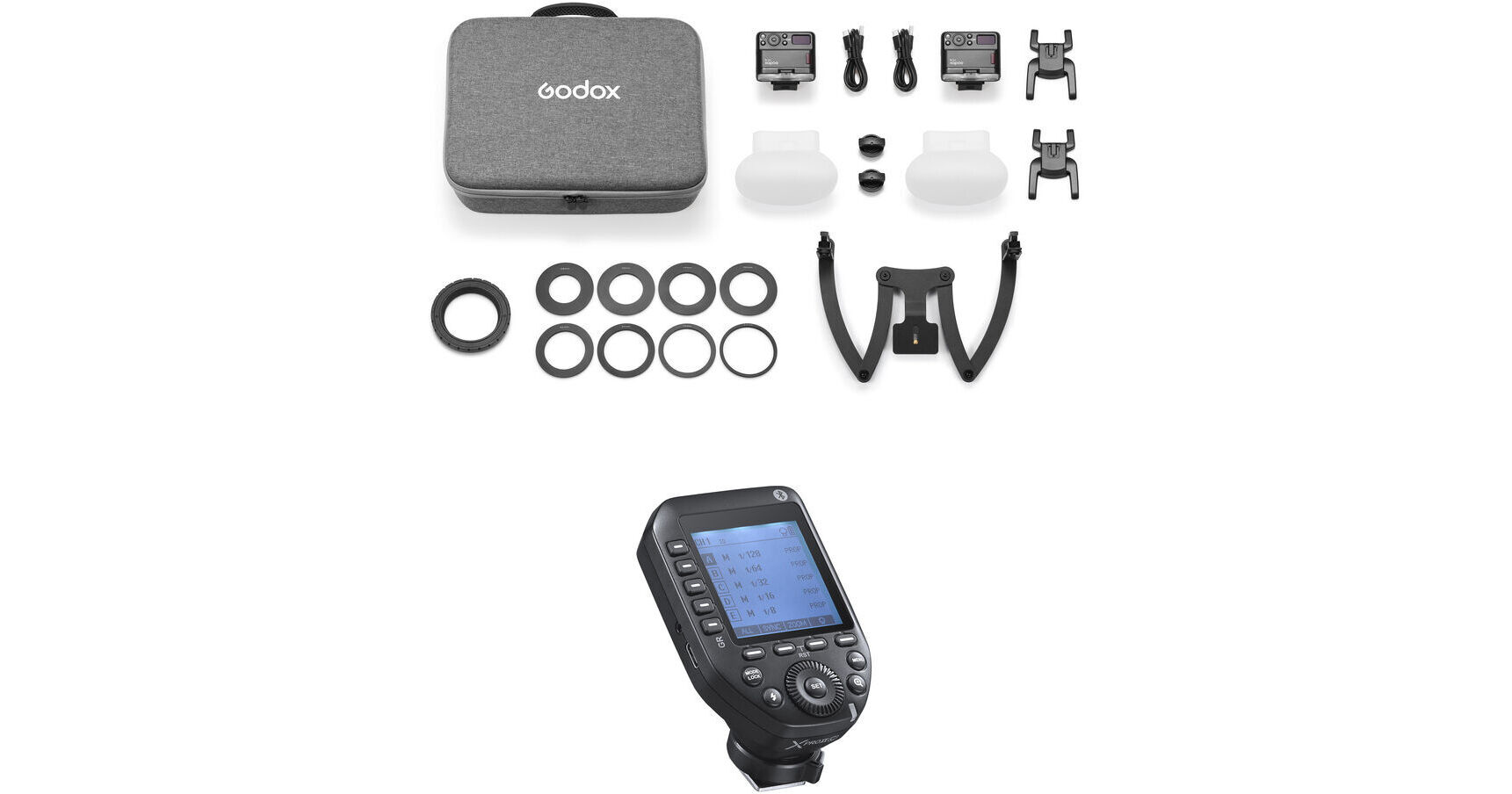 Godox MF12 Dental Macro Flash Kit with Trigger for Canon Cameras