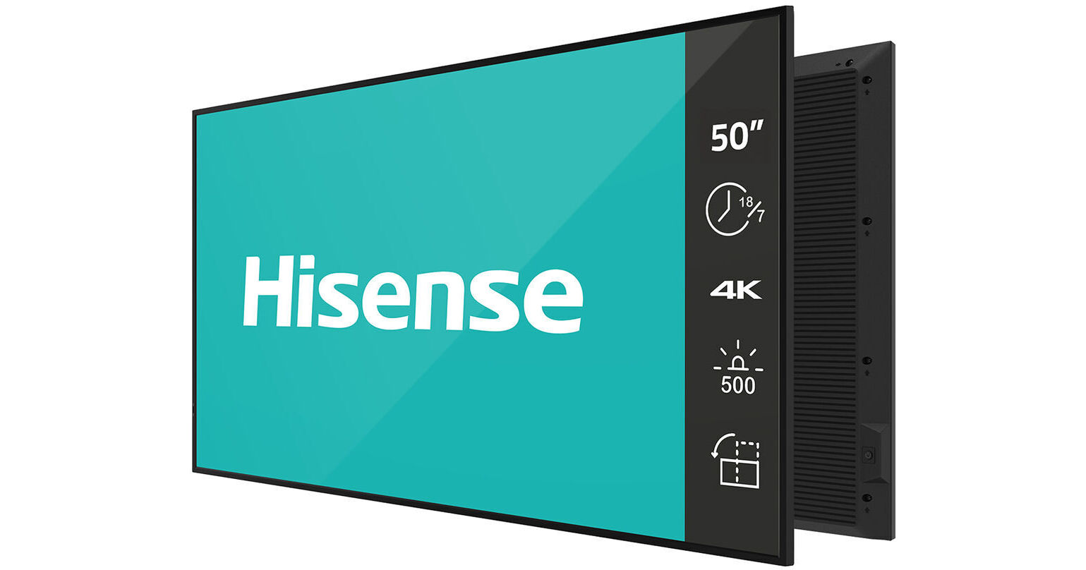 Hisense GM50D Series 50" UHD 4K Commercial Monitor 50GM50D B&H