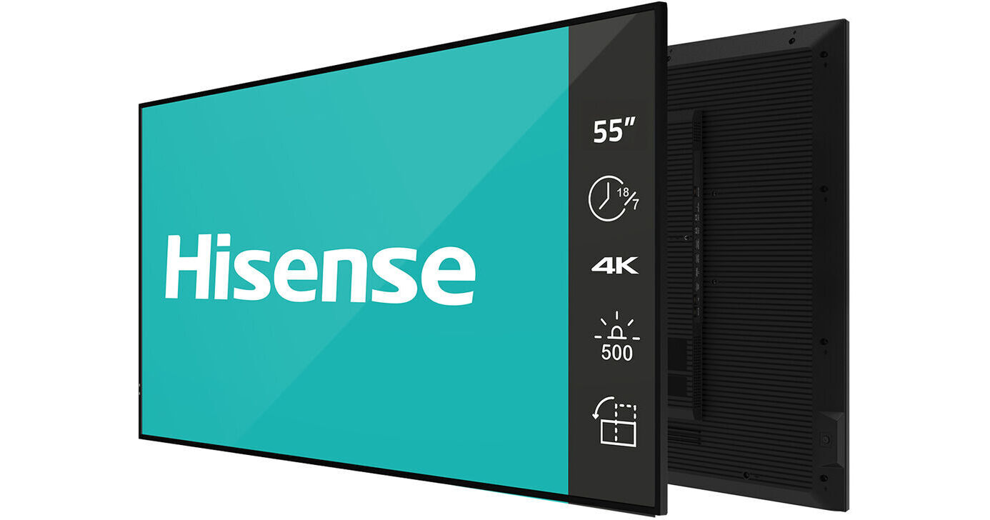 Hisense GM50D Series 55" UHD 4K Commercial Monitor 55GM50D B&H