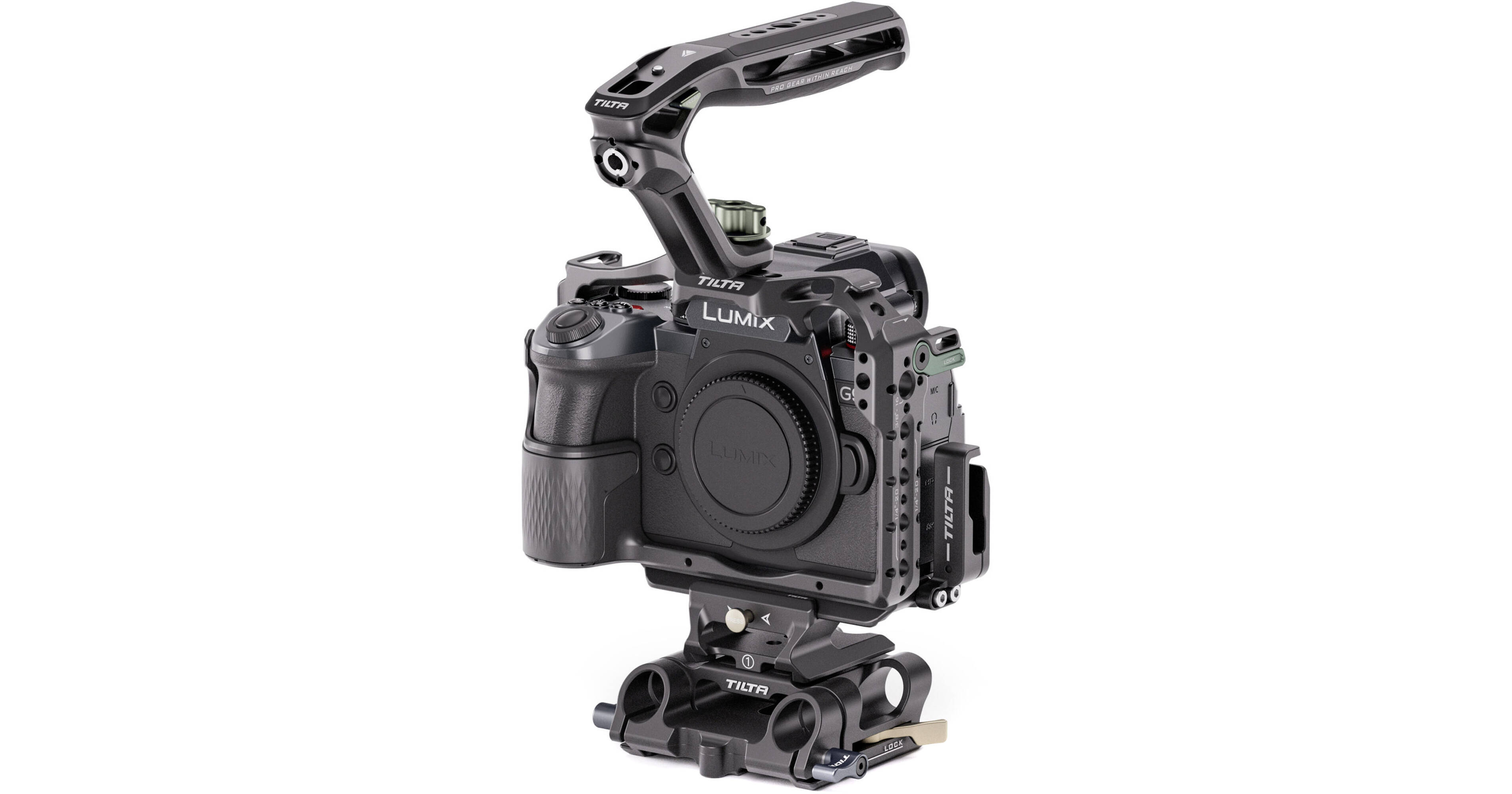 Tilta Camera Cage Basic Kit for Panasonic G9 II (Black)