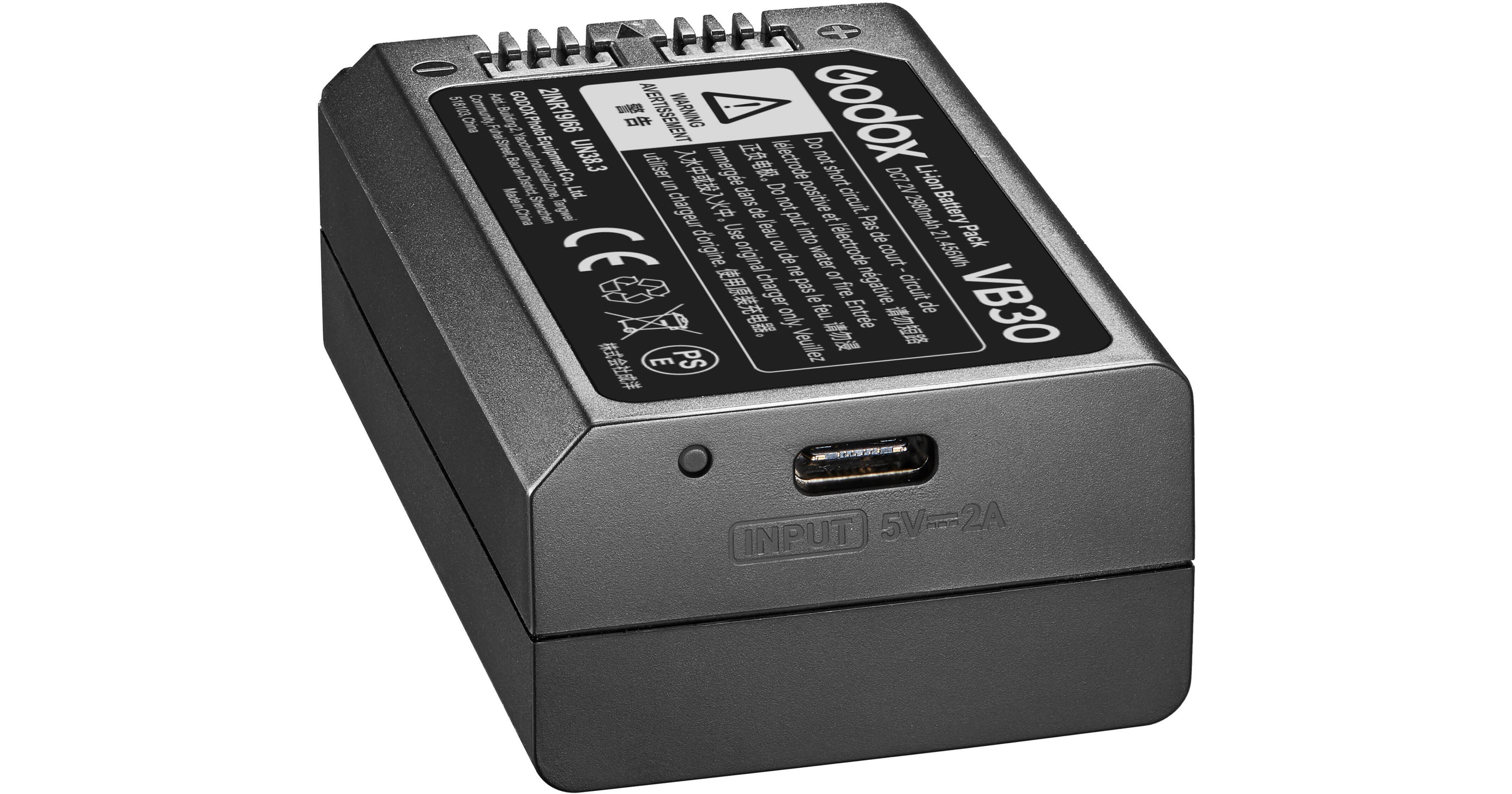 Godox VB30 Battery for V1Pro Flash Head VB30 B&H Photo Video