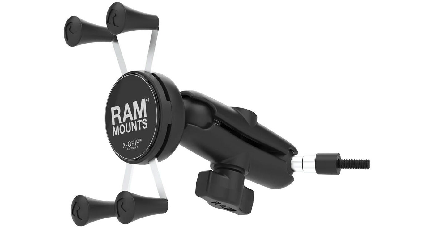 RAM MOUNTS X-Grip Phone Mount with Grab Handle RAM-B-186-M6-UN7U