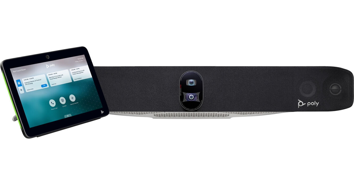 HP POLY X70 All-In-One Video Bar with TC10 Controller