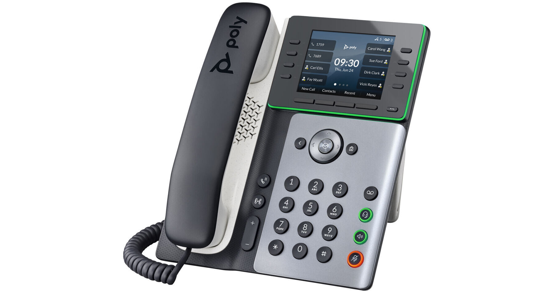 Poly Edge E350 IP Desk Phone 82M89AA B&H Photo Video