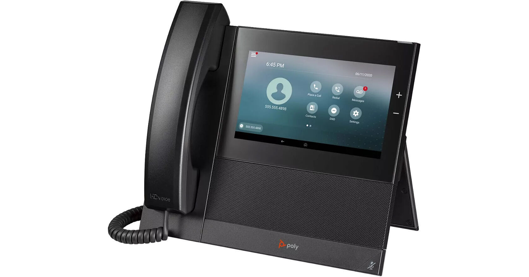 Poly CCX 600 Business Media Desk Phone with Power 84C17AA#ABA