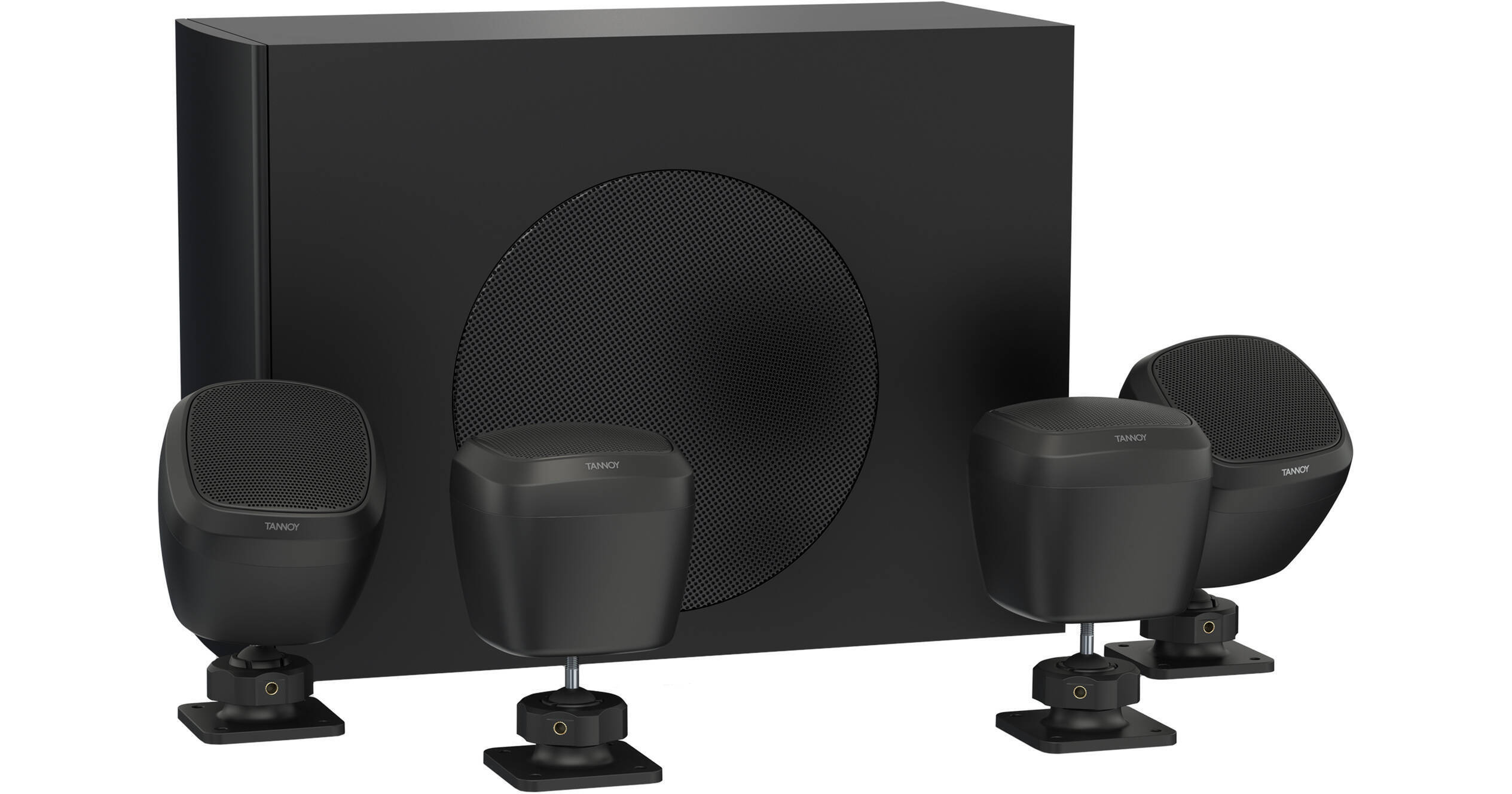 Tannoy Packaged Satellite-Subwoofer Loudspeaker SAT-SUB-4PACK