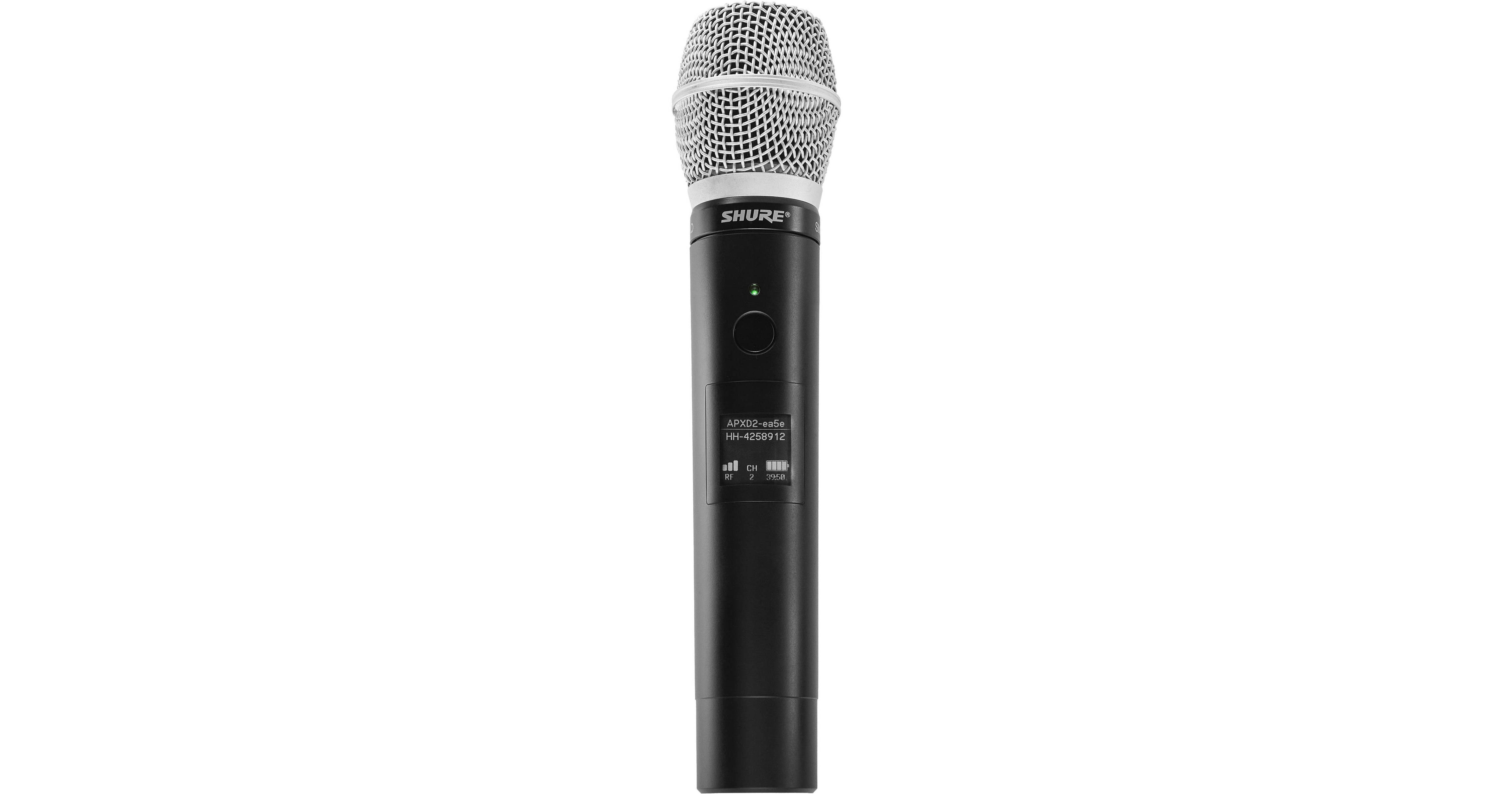 Shure MXW2X/SM86 Wireless Handheld Microphone MXW2X/SM86=-Z10
