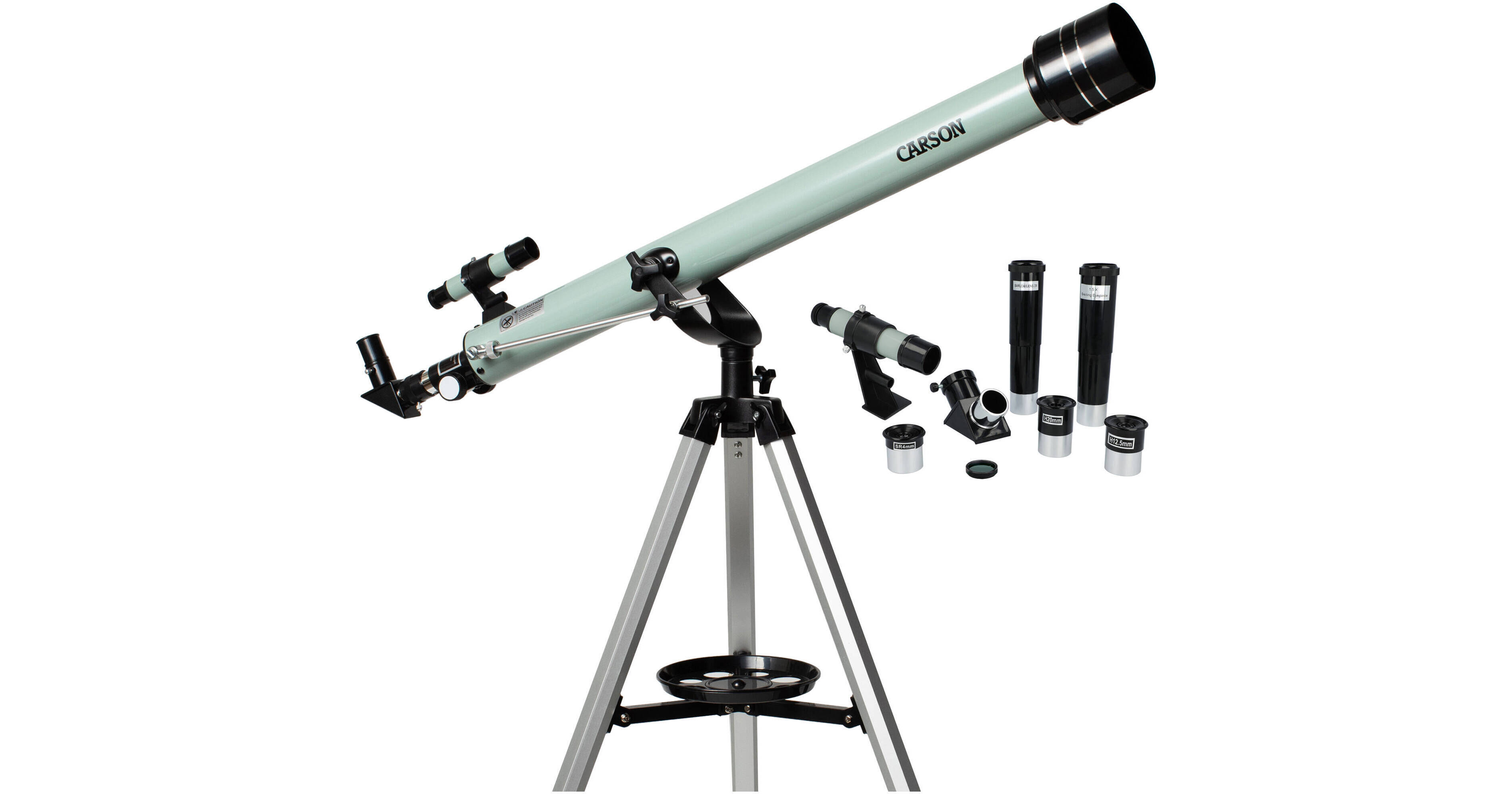 Carson Stara 60mm Refractor Telescope SR-100 B&H Photo Video