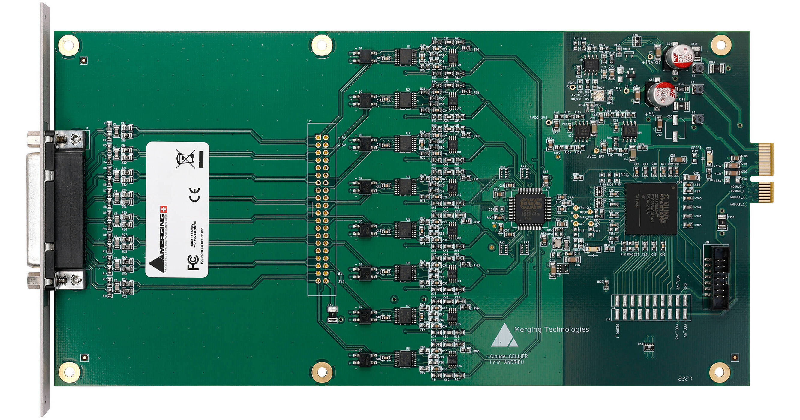Merging Technologies DA8 Standard D/A Output Card (192 kHz)