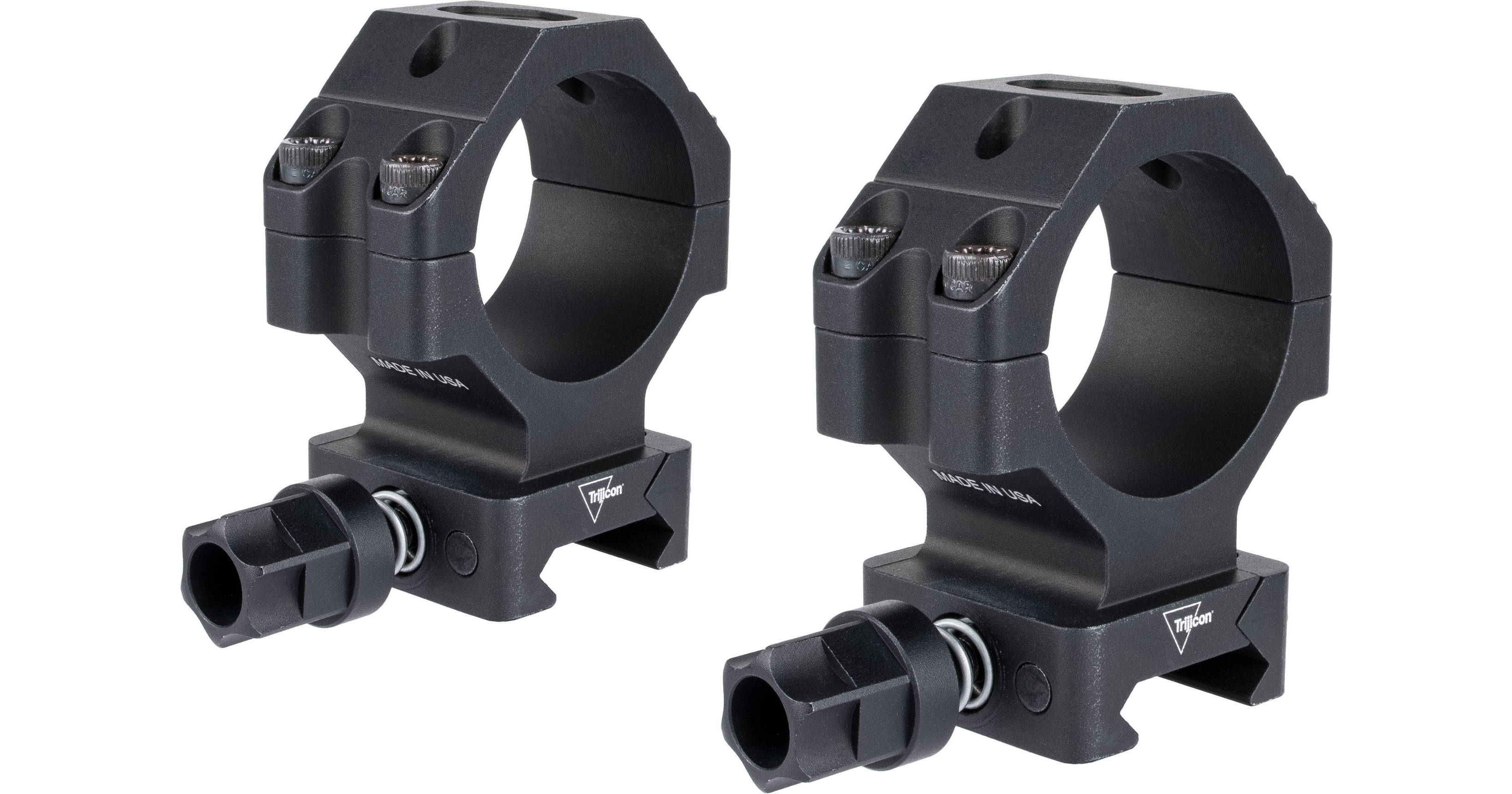Trijicon Scope Rings with Q-LOC Technology (30mm, High) AC22066