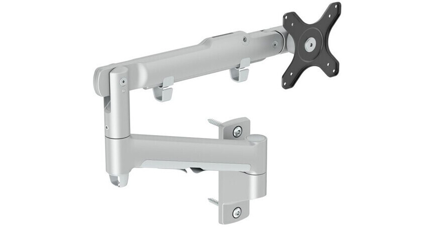 Atdec AWMS-DW Dynamic Arm Wall Mount (Silver) AWMS-DW-S B&H