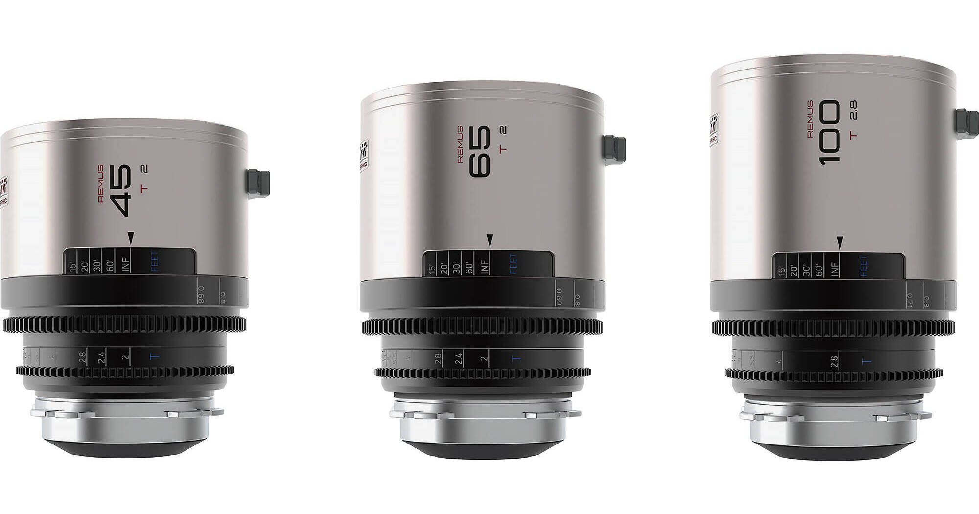 BLAZAR LENS Remus 45/65/100mm T2.0 Full-Frame 1.5x RE-3L-EFA B&H