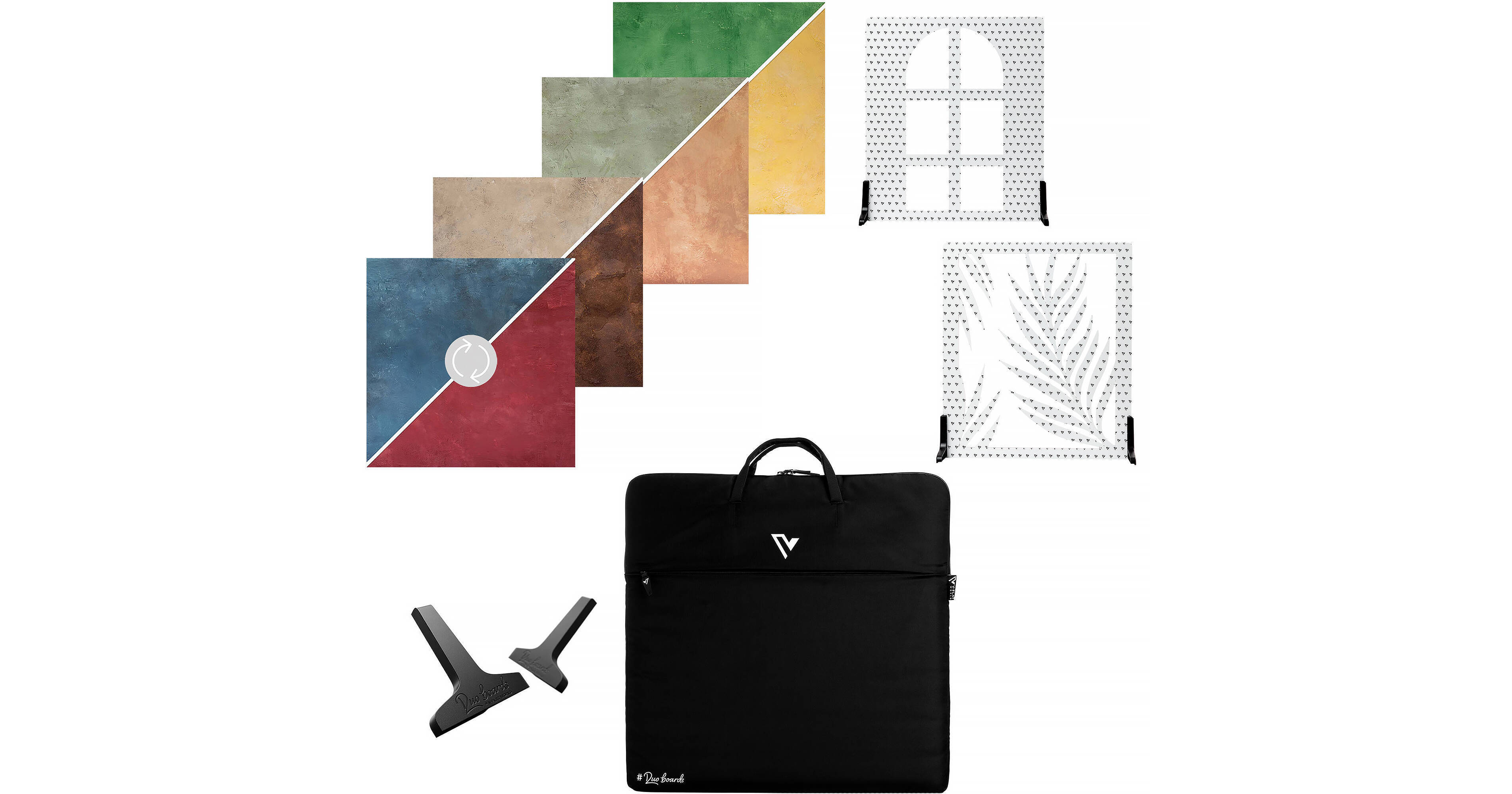 V-FLAT WORLD Duo-Board Double-Sided Background Kit 008KIT3 B&H