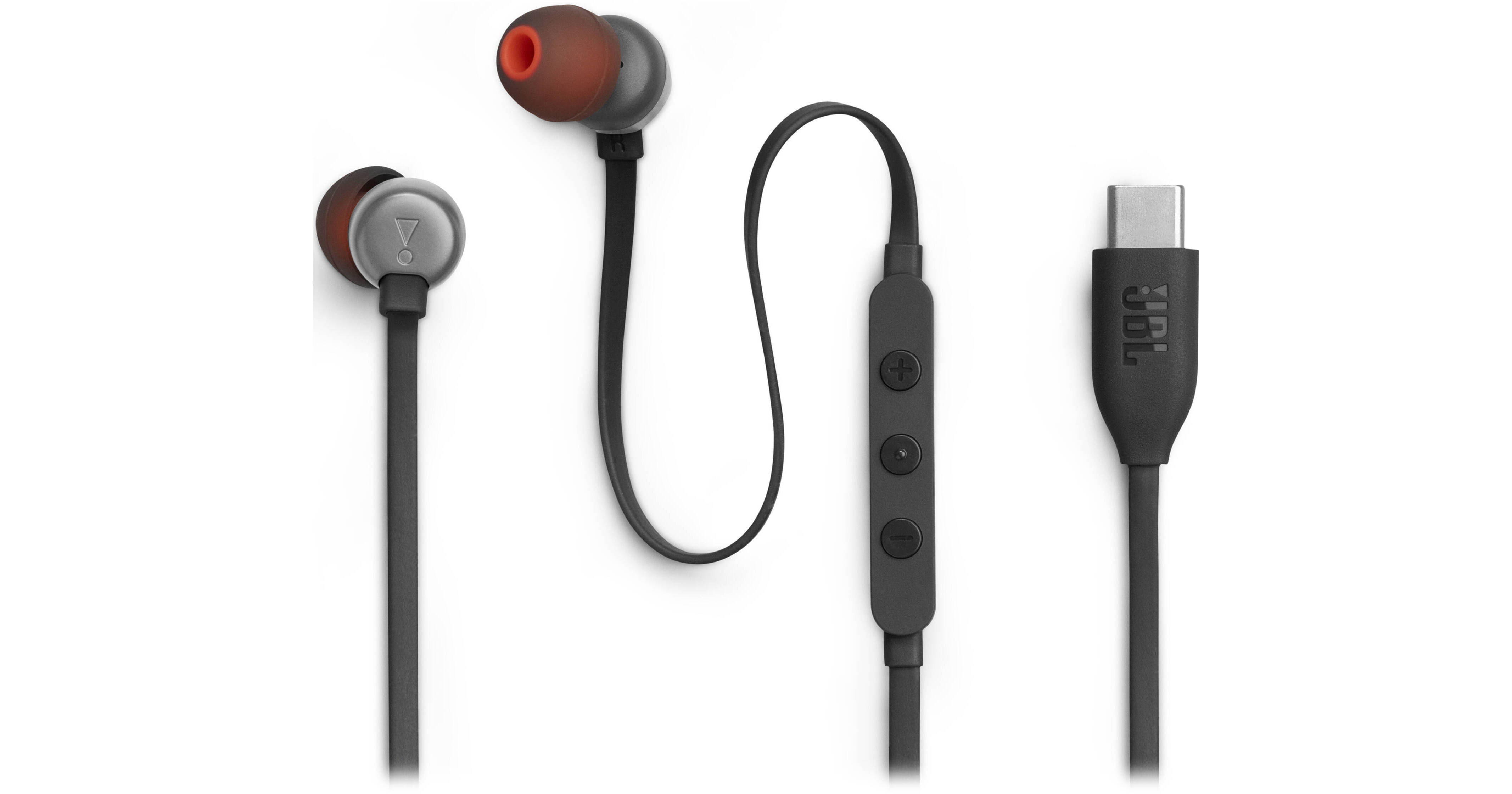 JBL Tune 310C USB-C Earbuds with Microphone (Black)