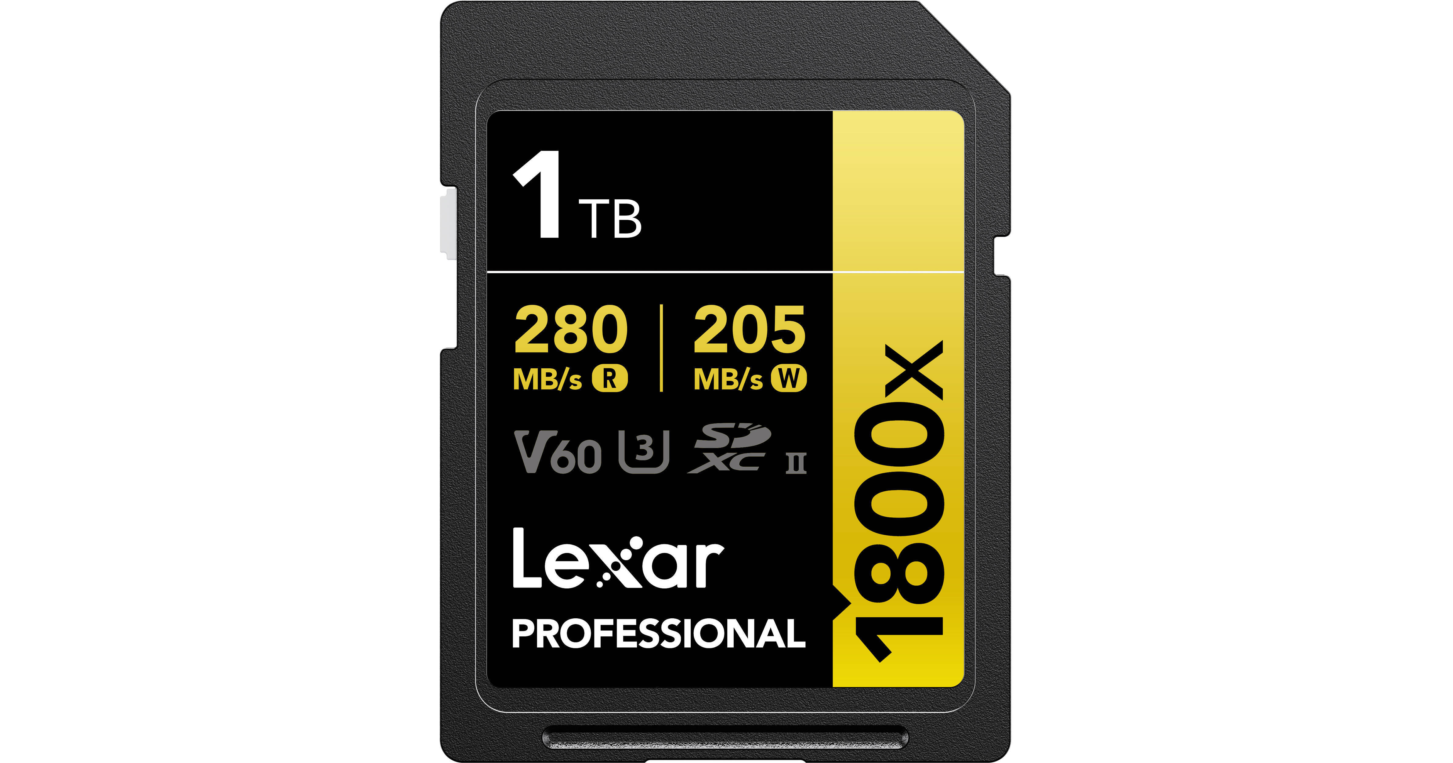 Lexar 1TB Professional 1800x UHS-II SDXC Memory