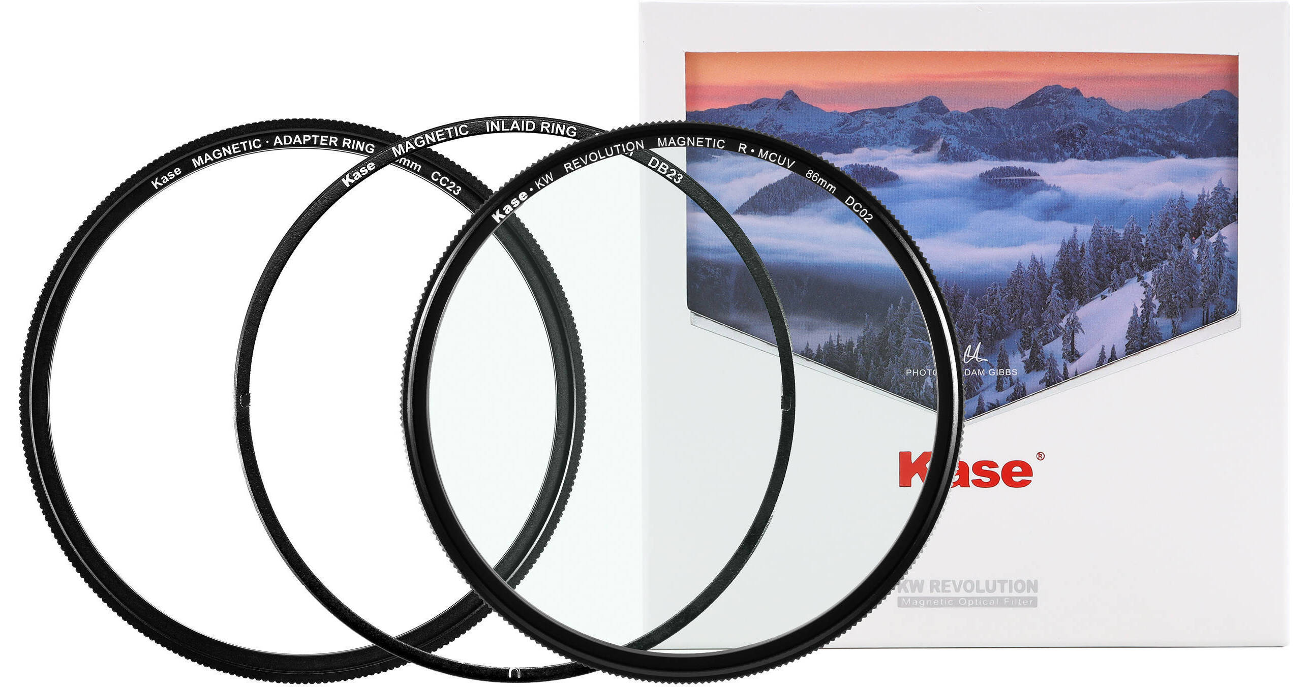 Kase Revolution MCUV Magnetic Filter (86mm) 1110111701 B&H Photo