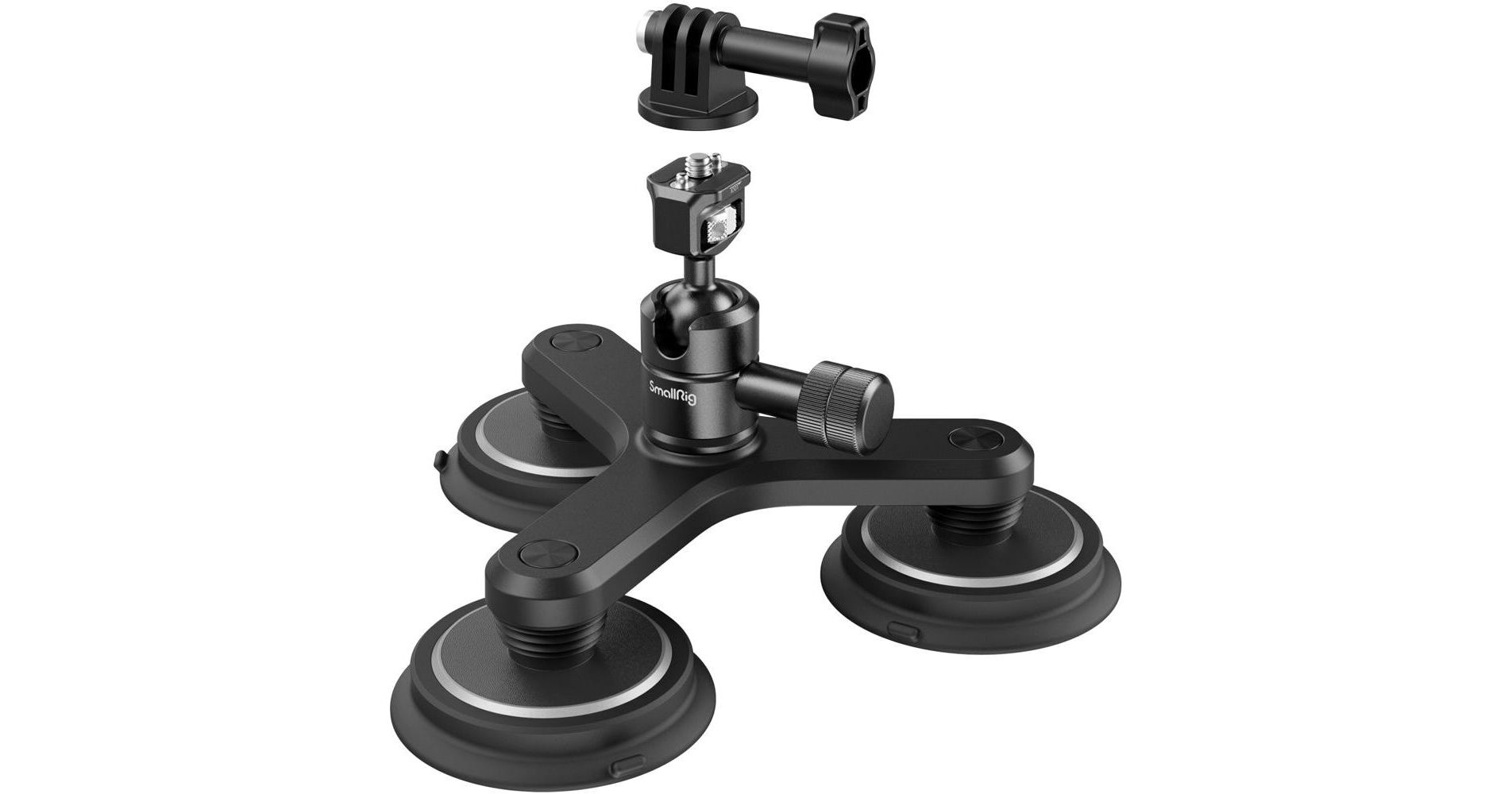 SmallRig Triple Magnetic Suction Cup Mounting Support Set 4468