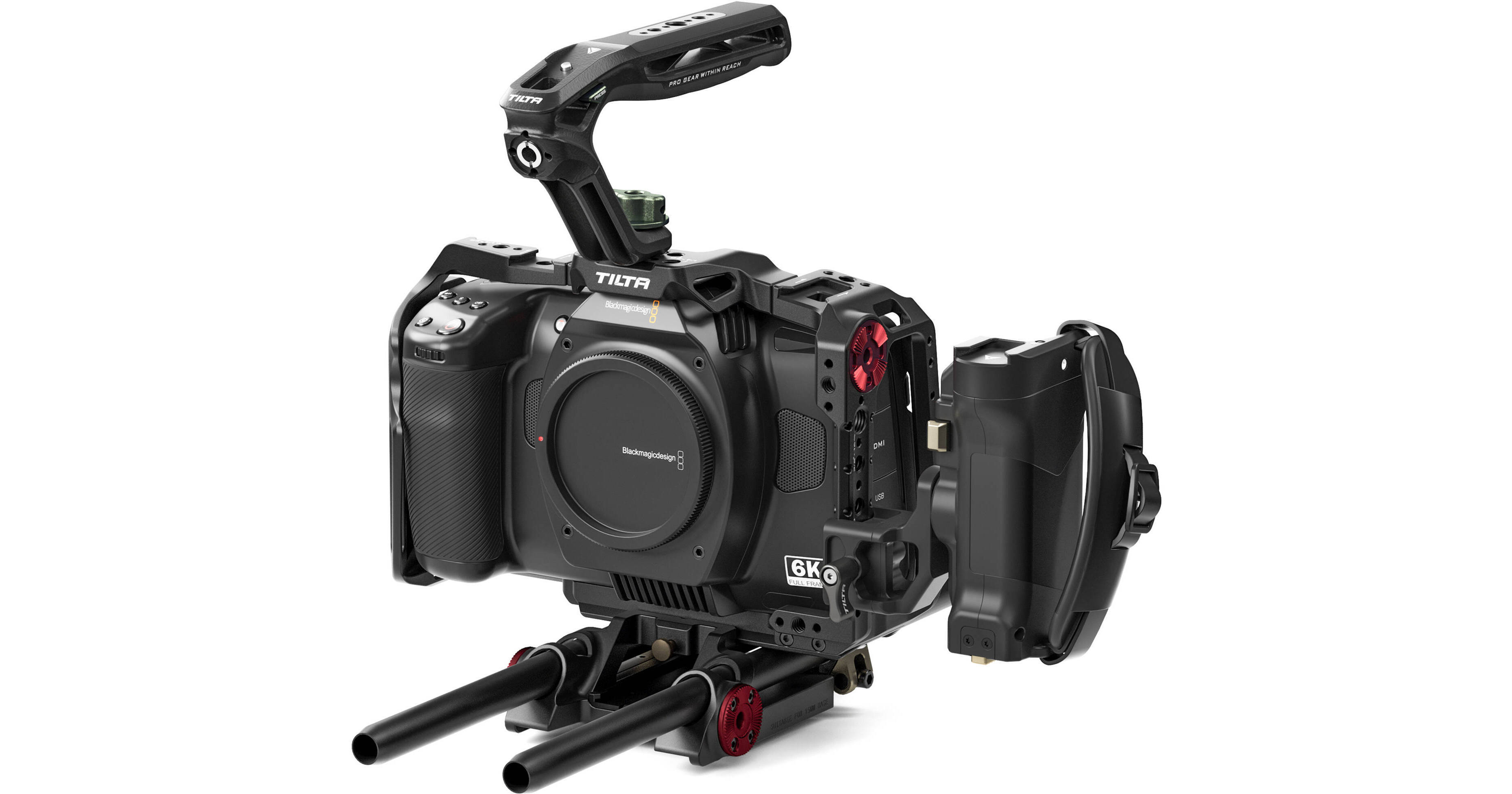 Tilta Advanced Camera Cage Kit for BMCC 6K (Black) TA-T64-A-B